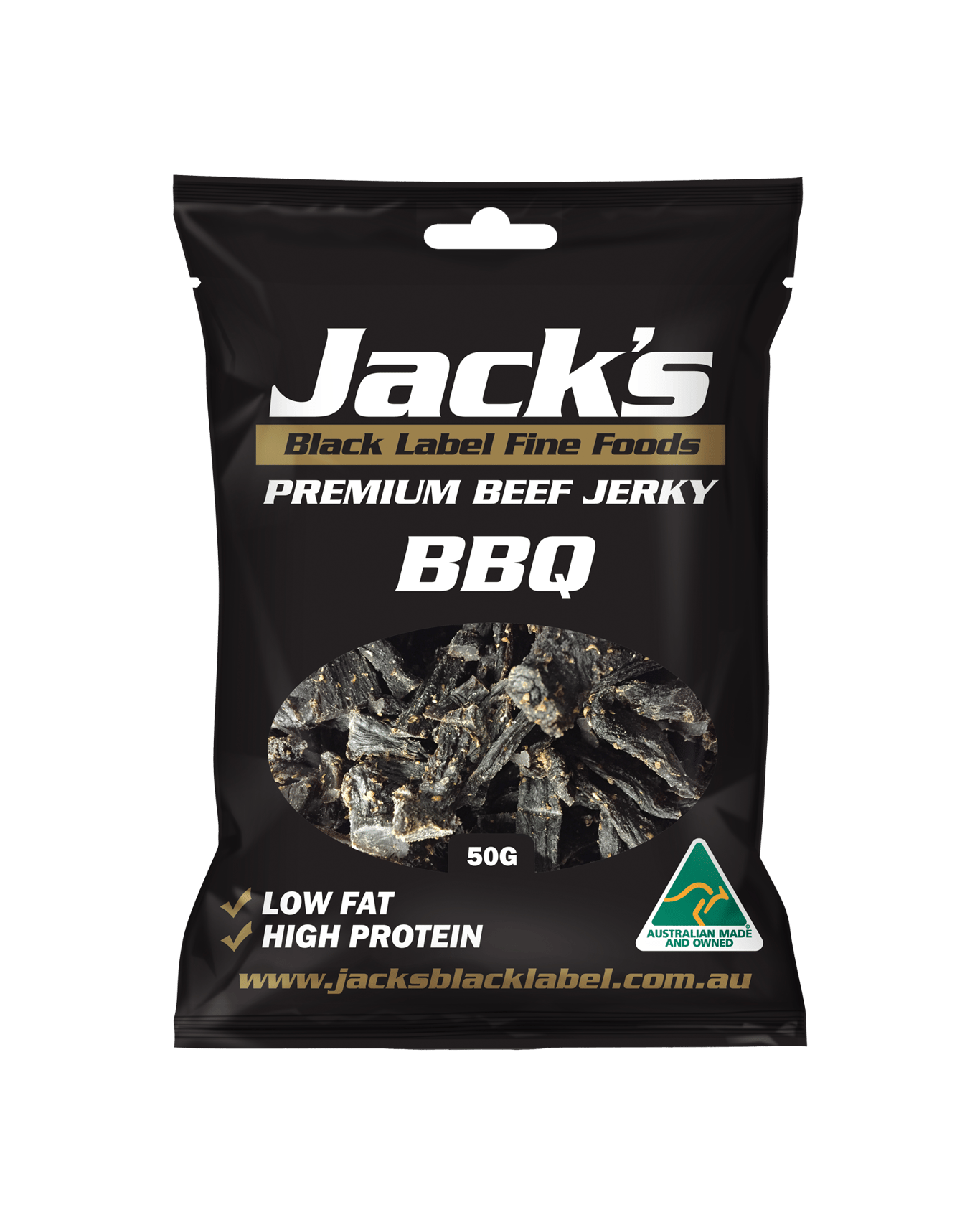 Buy Jacks Black Label Fine Foods Bbq Jerky 50g Online @Lowest Price