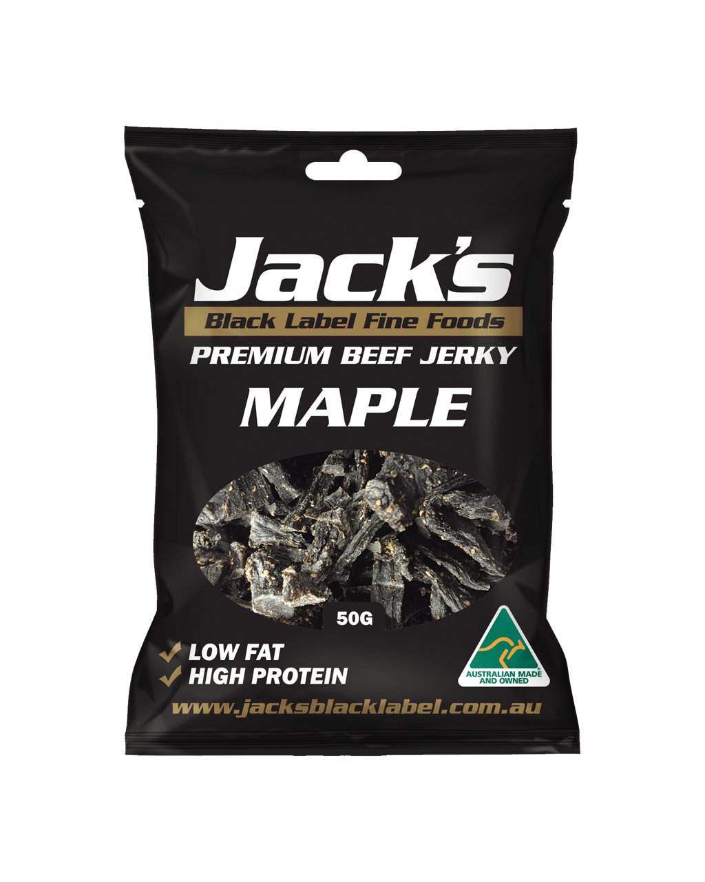 Buy Jacks Black Label Fine Foods Maple Jerky 50g Online @Lowest Price