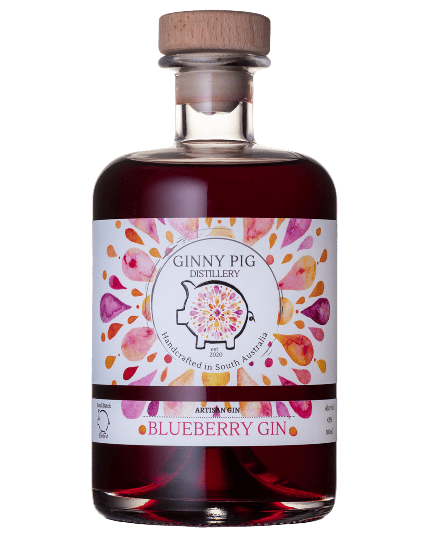 Buy Ginny Pig Distillery Blueberry Gin Online @Lowest Price