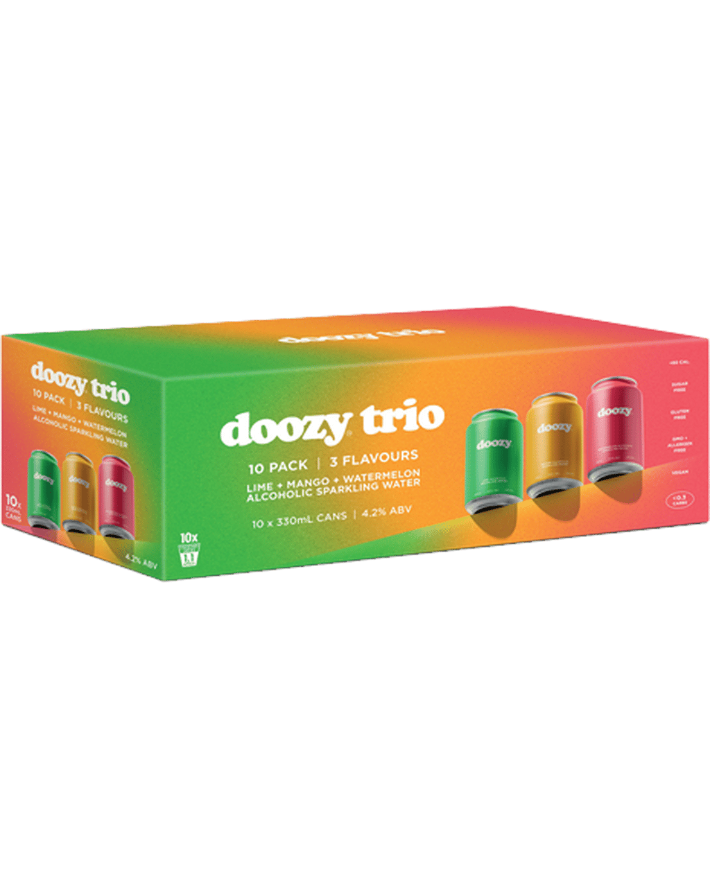 Buy Doozy Trio Seltzers Pack 330ml Online @Lowest Price