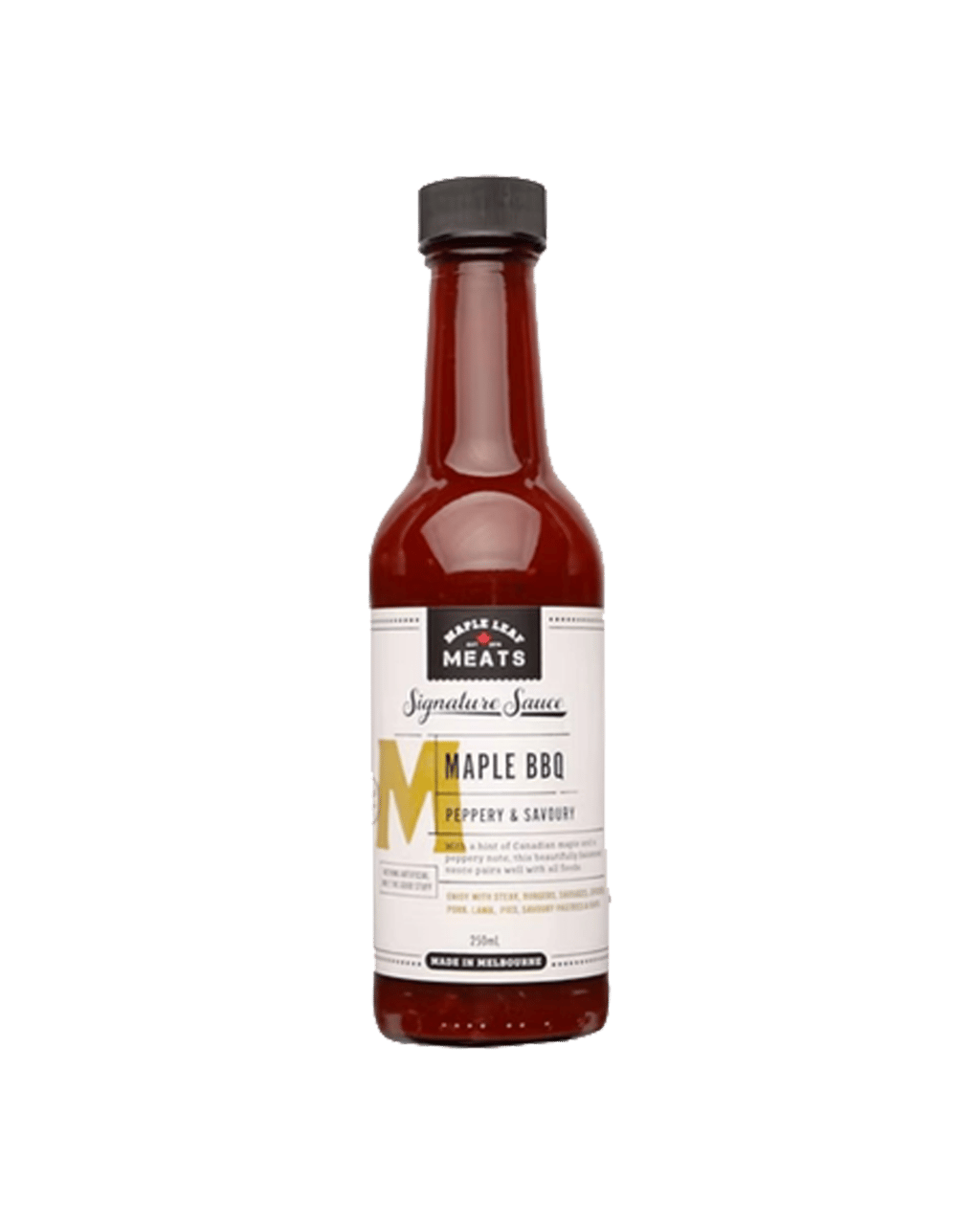 Buy Maple Leaf Meats Maple Bbq Sauce-canadian Sweetness Meets Aussie ...