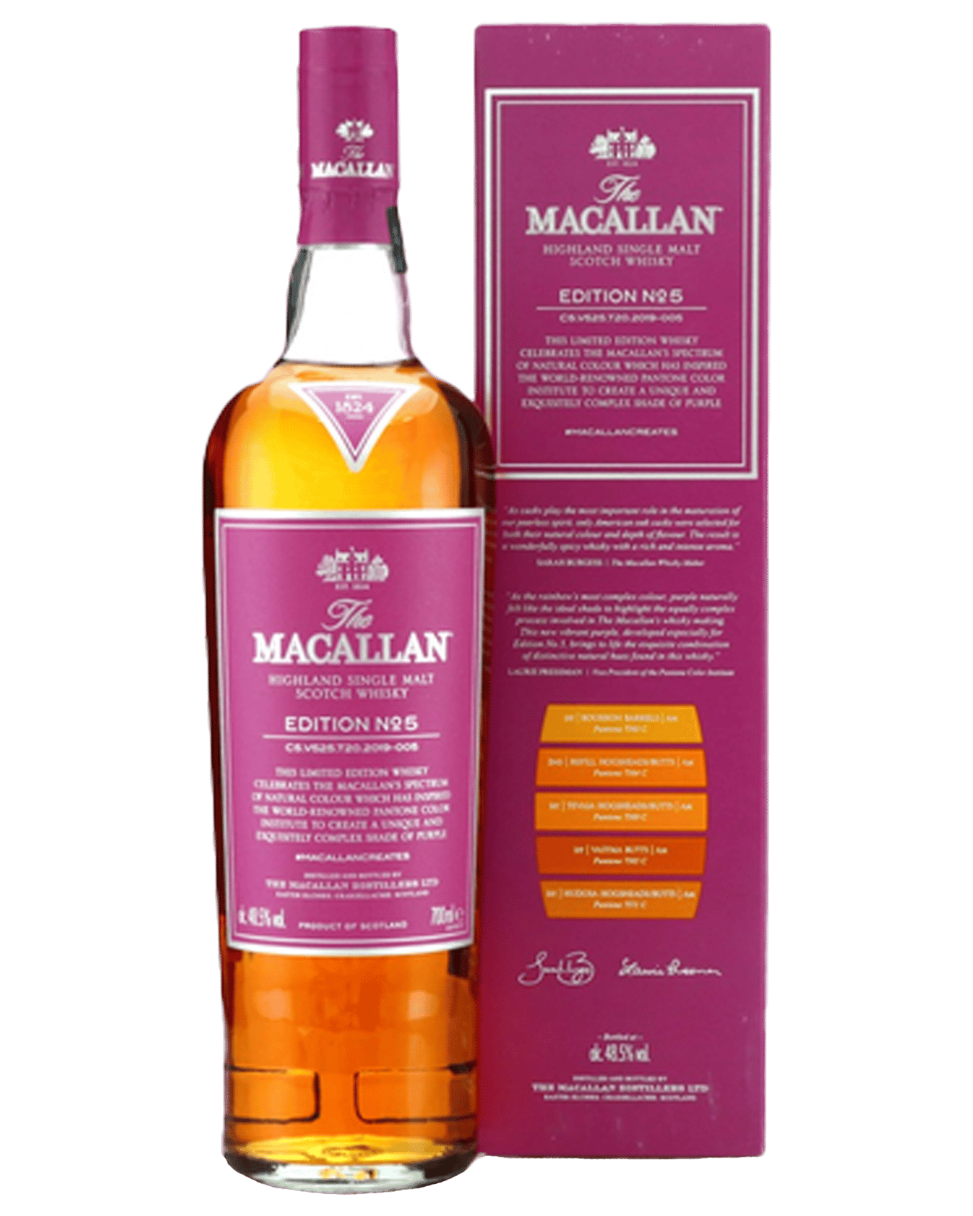 Buy The Macallan Edition 5 Single Malt Scotch Whisky 700ml Online (Low Prices) from Dan Murphy's