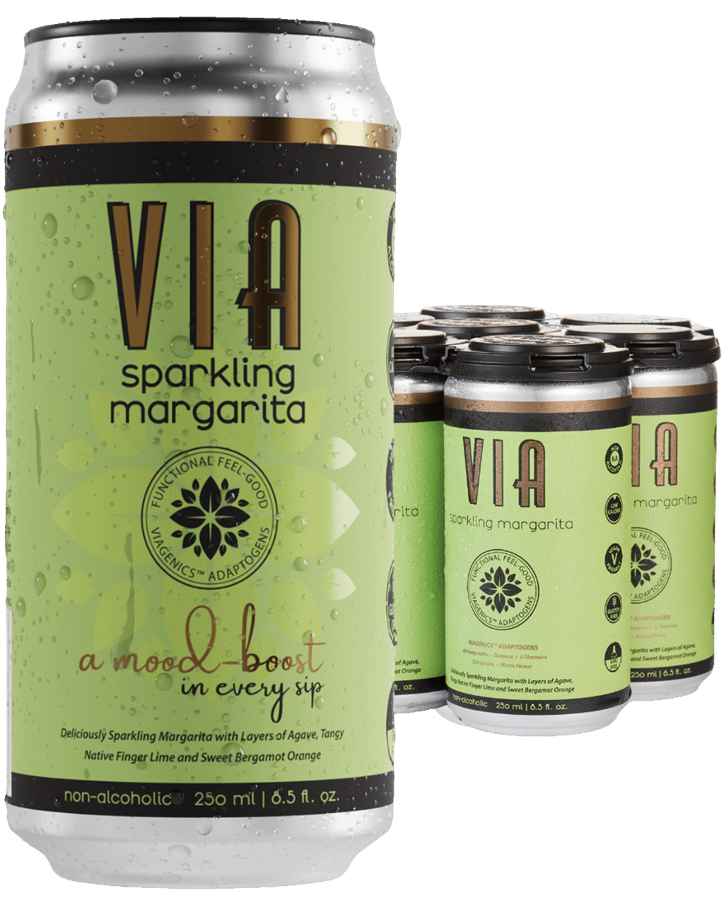 Buy Via Drinks Sparkling Margarita 250ml Online @Lowest Price