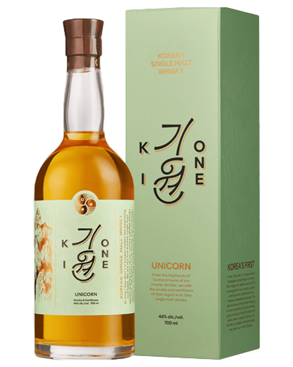 Buy Ki One Unicorn Korean Single Malt Whisky 700ml Online @Lowest Price
