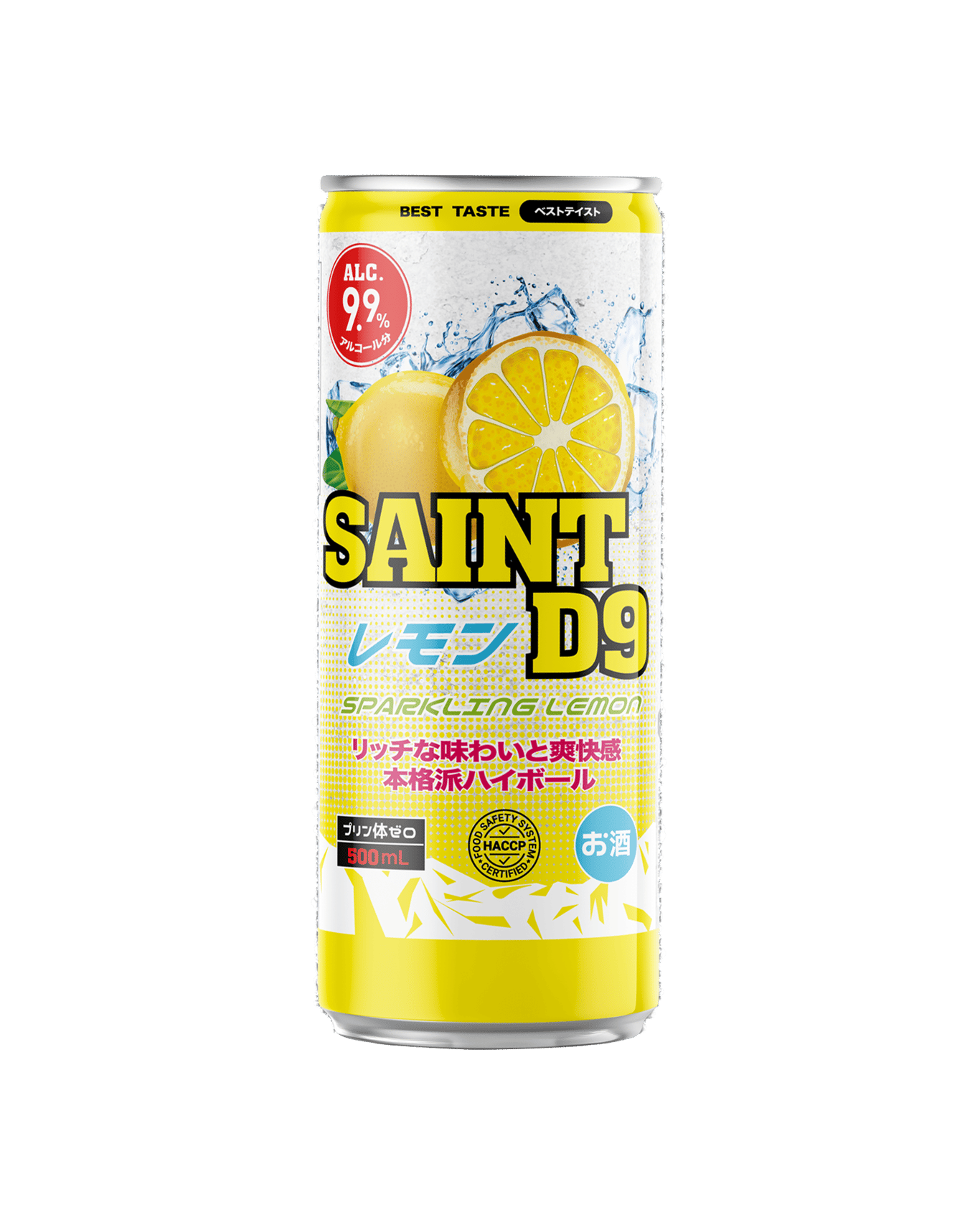 Buy Saint D9 Sparkling Lemon 500ml Online @Lowest Price