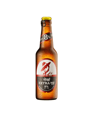 Buy Gorkha Extra Strong Beer 330ml Online @Lowest Price