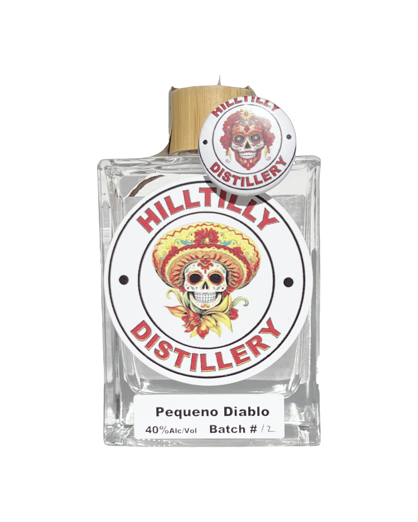 Buy Hilltilly Distillery Tequila Pequeno Diablo Blue Agave Spirit 200ml ...