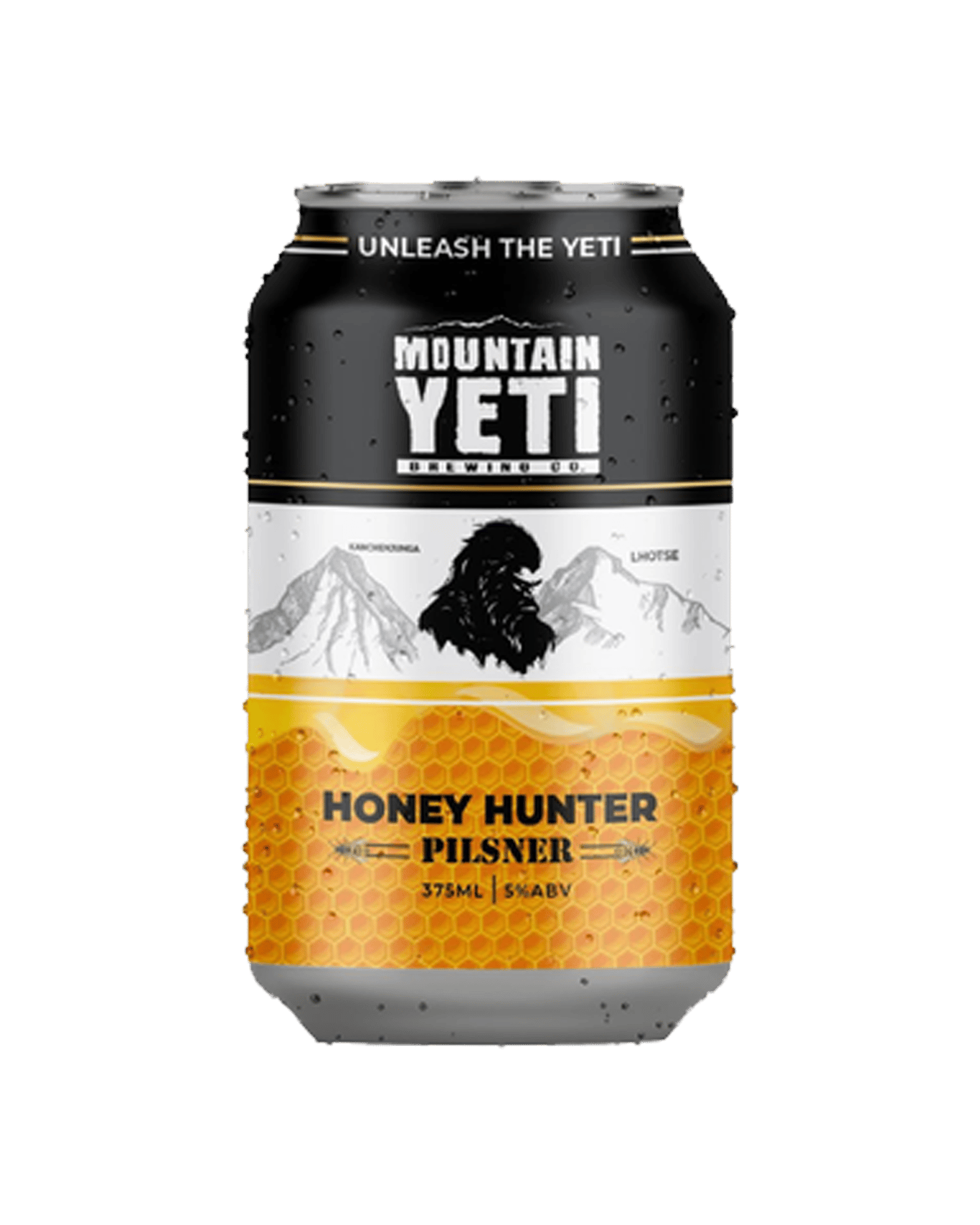 Buy Mountain Yeti Beer Honey Hunter Pilsner Cans 375ml Online @Lowest Price