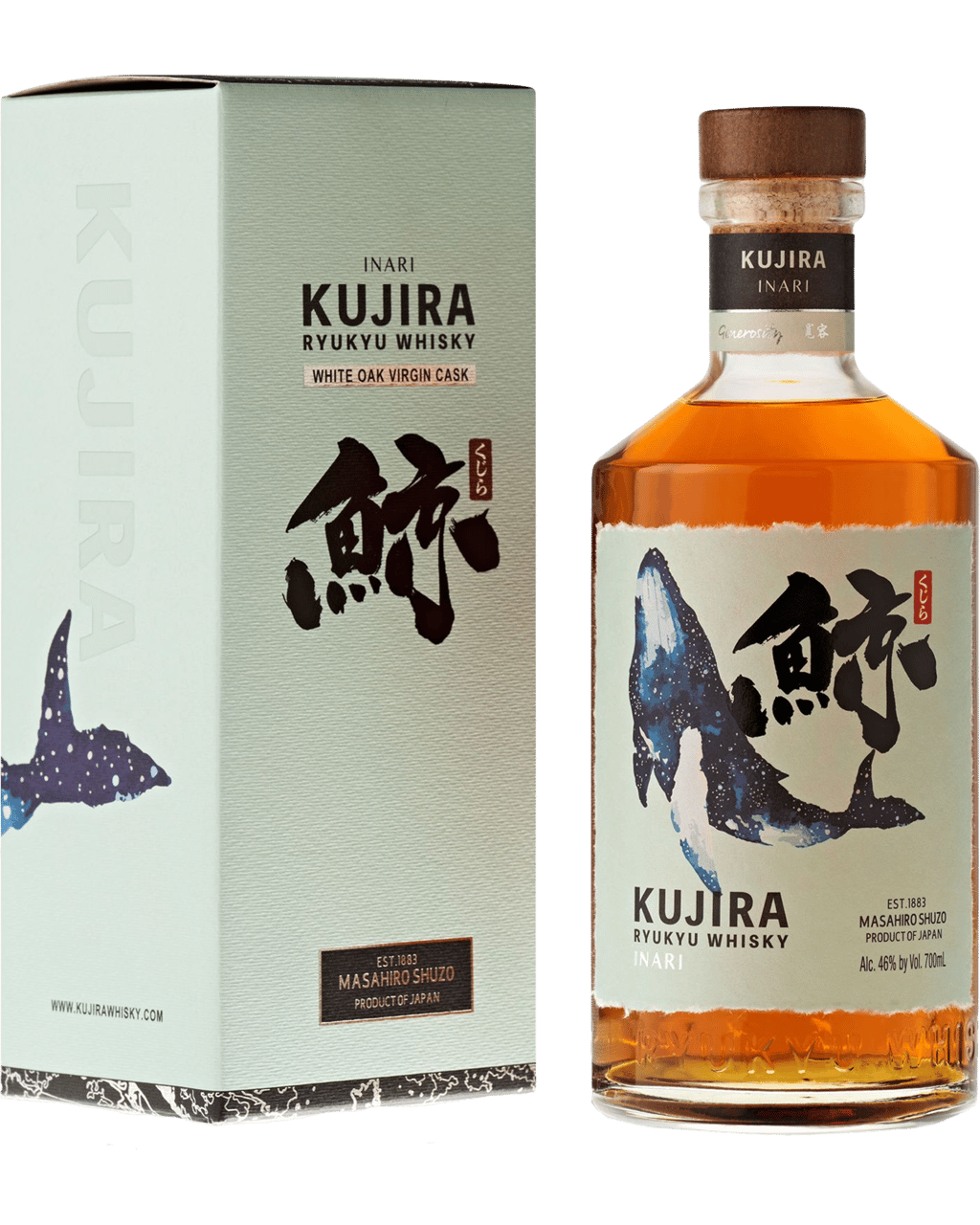 Buy Kujira Ryukyu Inari Whisky Gift Boxed 700ml Online @Lowest Price