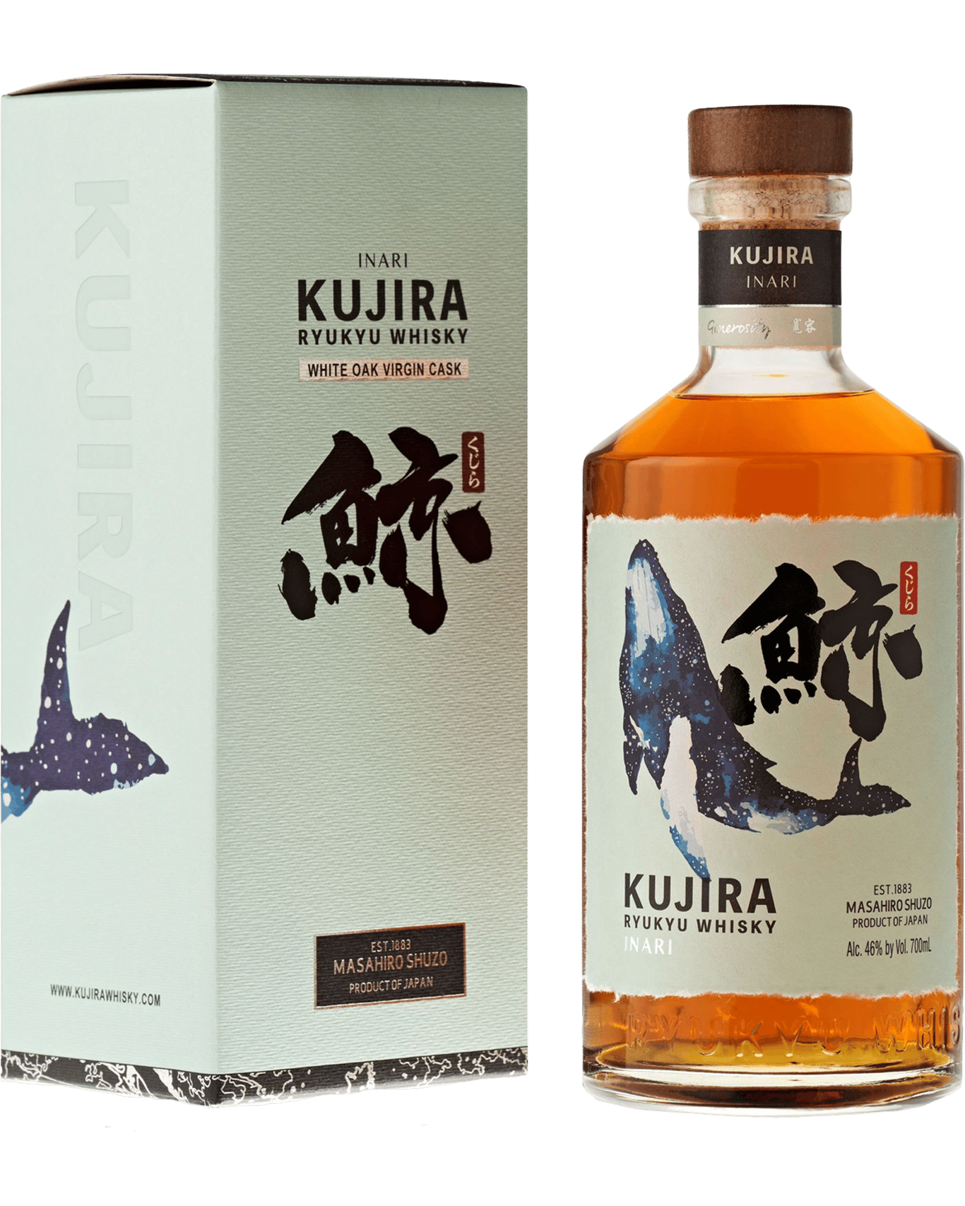Buy Kujira Ryukyu Inari Whisky Gift Boxed 700ml Online @Lowest Price