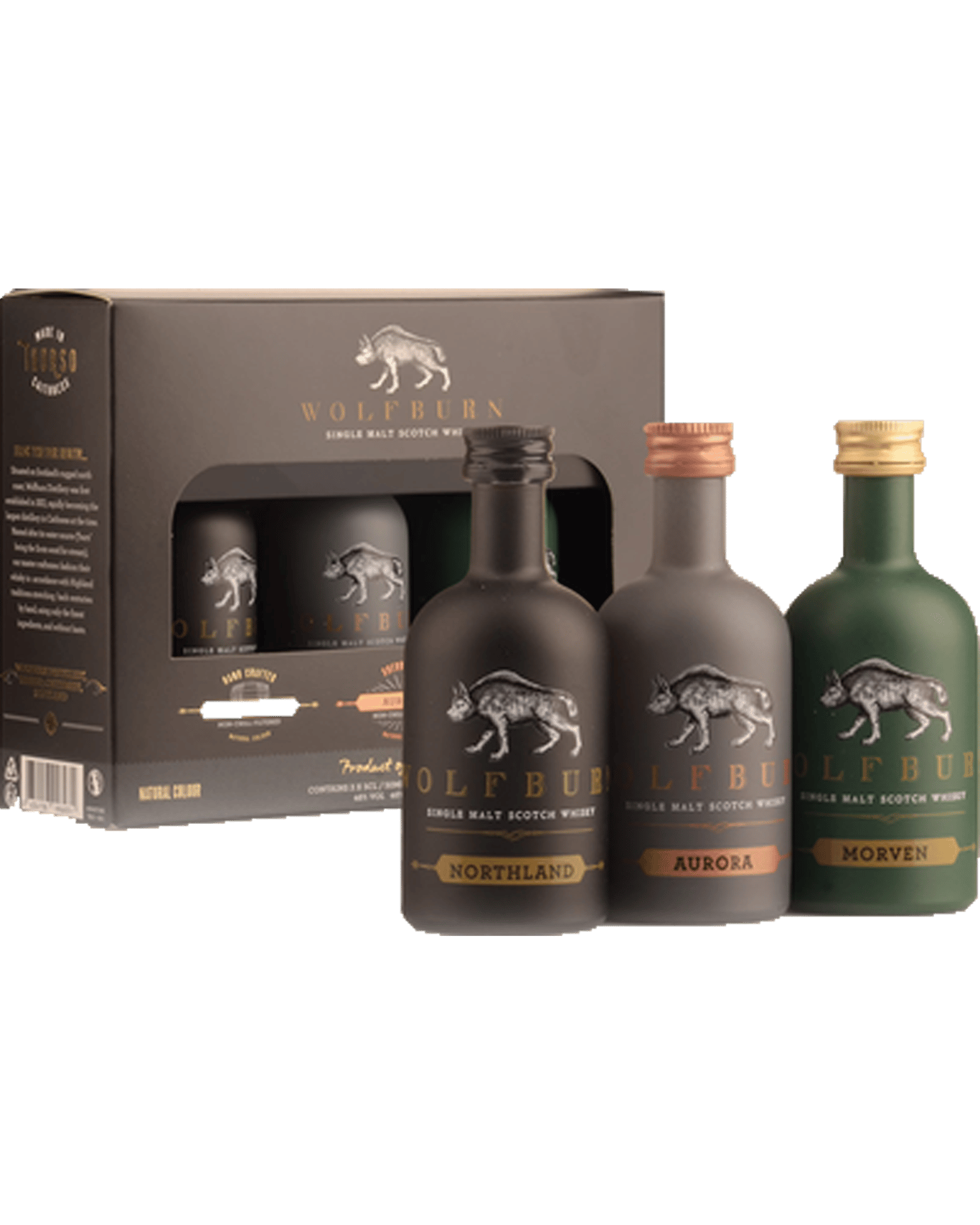 Buy Wolfburn Single Malt Scotch Whisky Tri Gift Packs Online @Lowest Price
