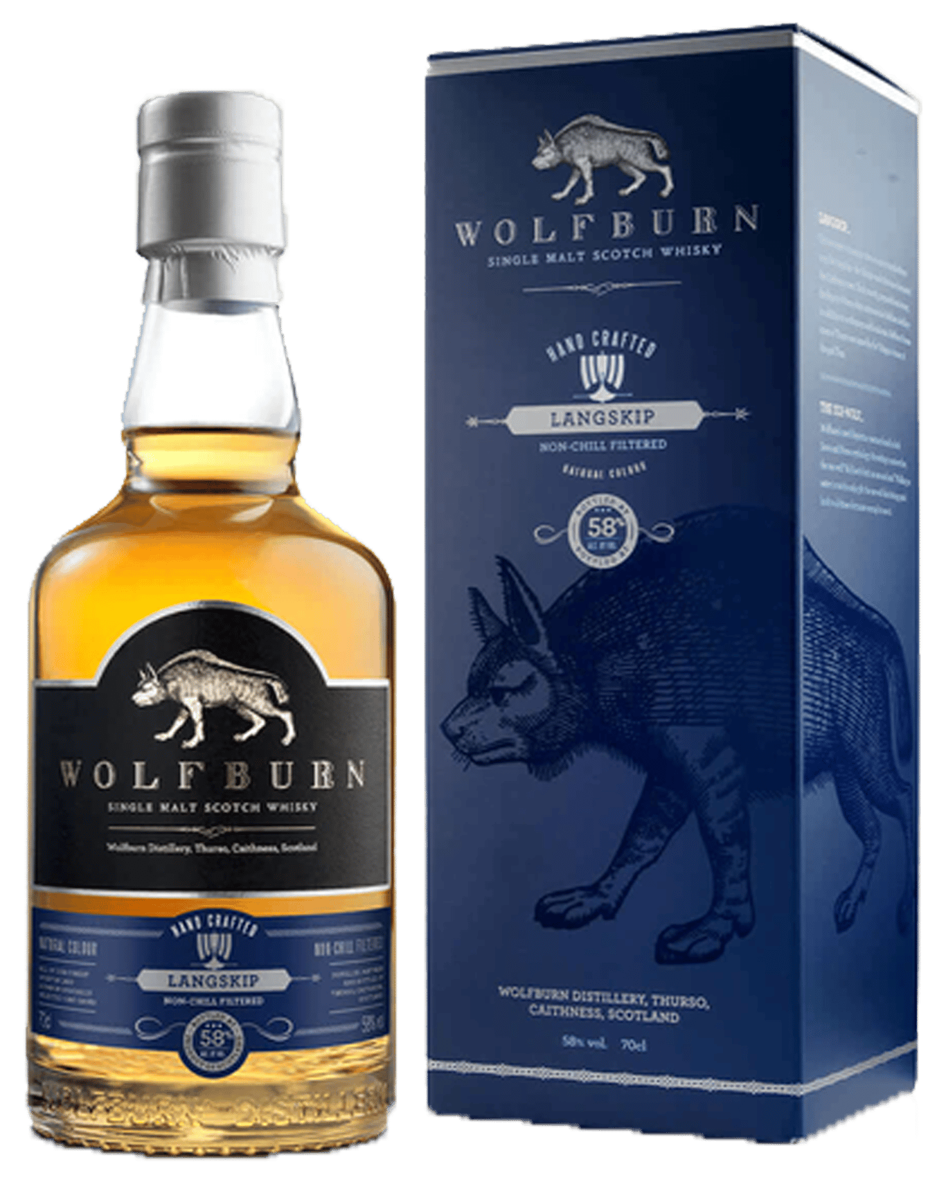 Buy Wolfburn Langskip Bourbon Cask Single Malt Scotch 700ml Online ...