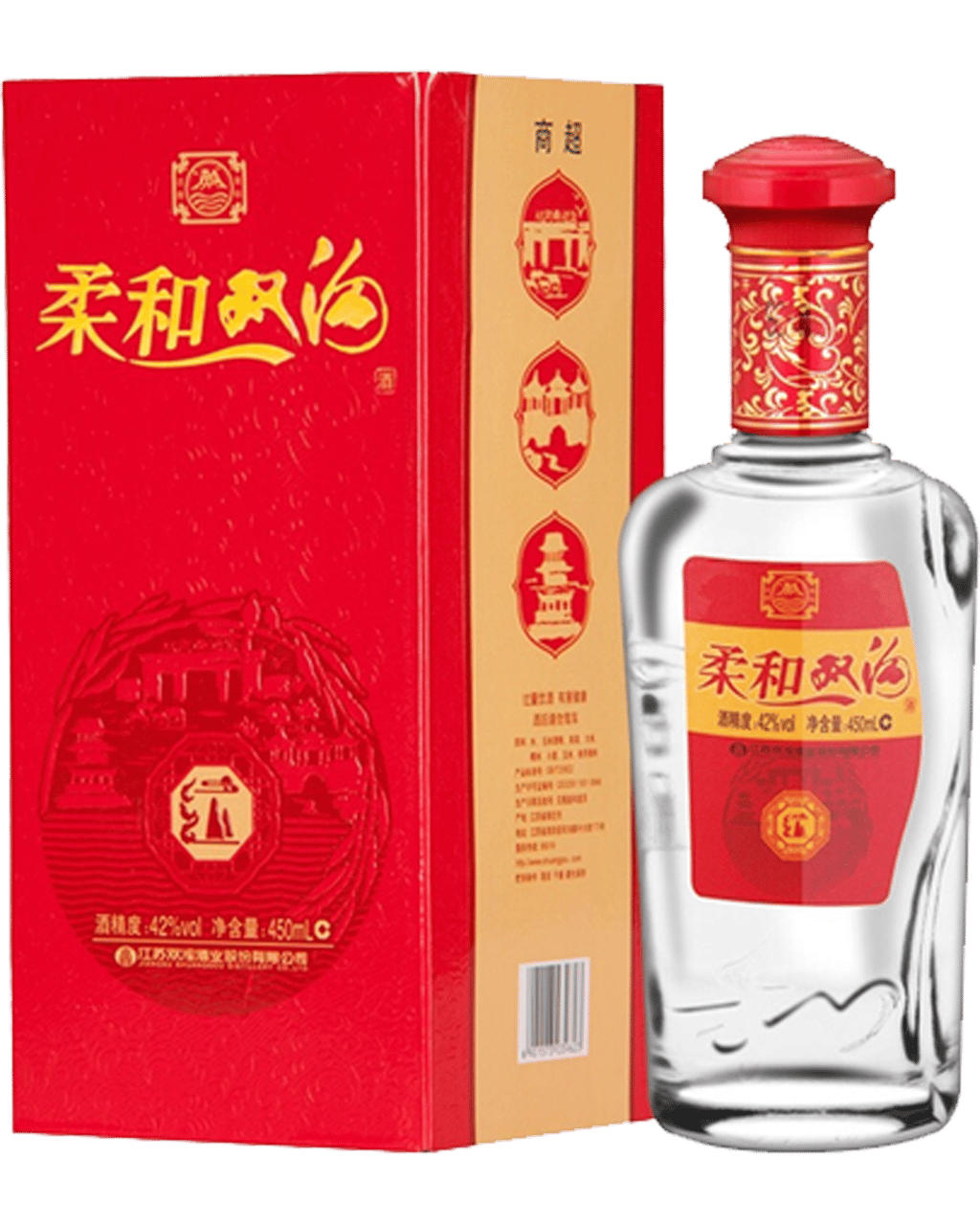 Buy Yanghe Rou He Shuang Gou Distilled Liqour 450ml Online @Lowest Price
