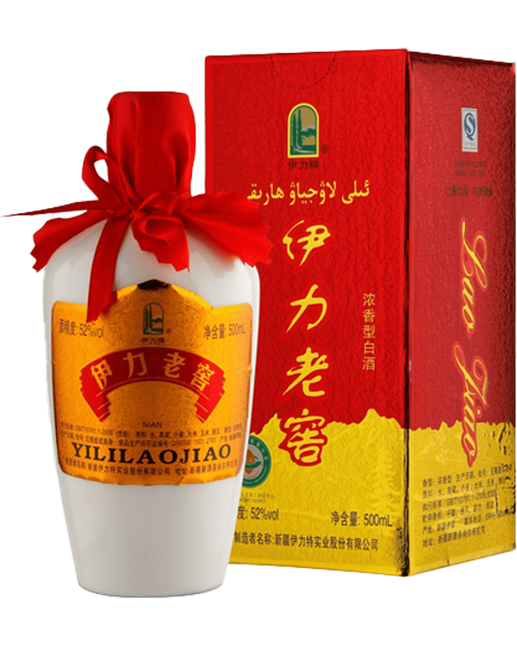 Buy Yi Li Te Yi Li Lao Jiao Aged Chinese Bai Jiu Distilled Liquor 500ml Online @Lowest Price