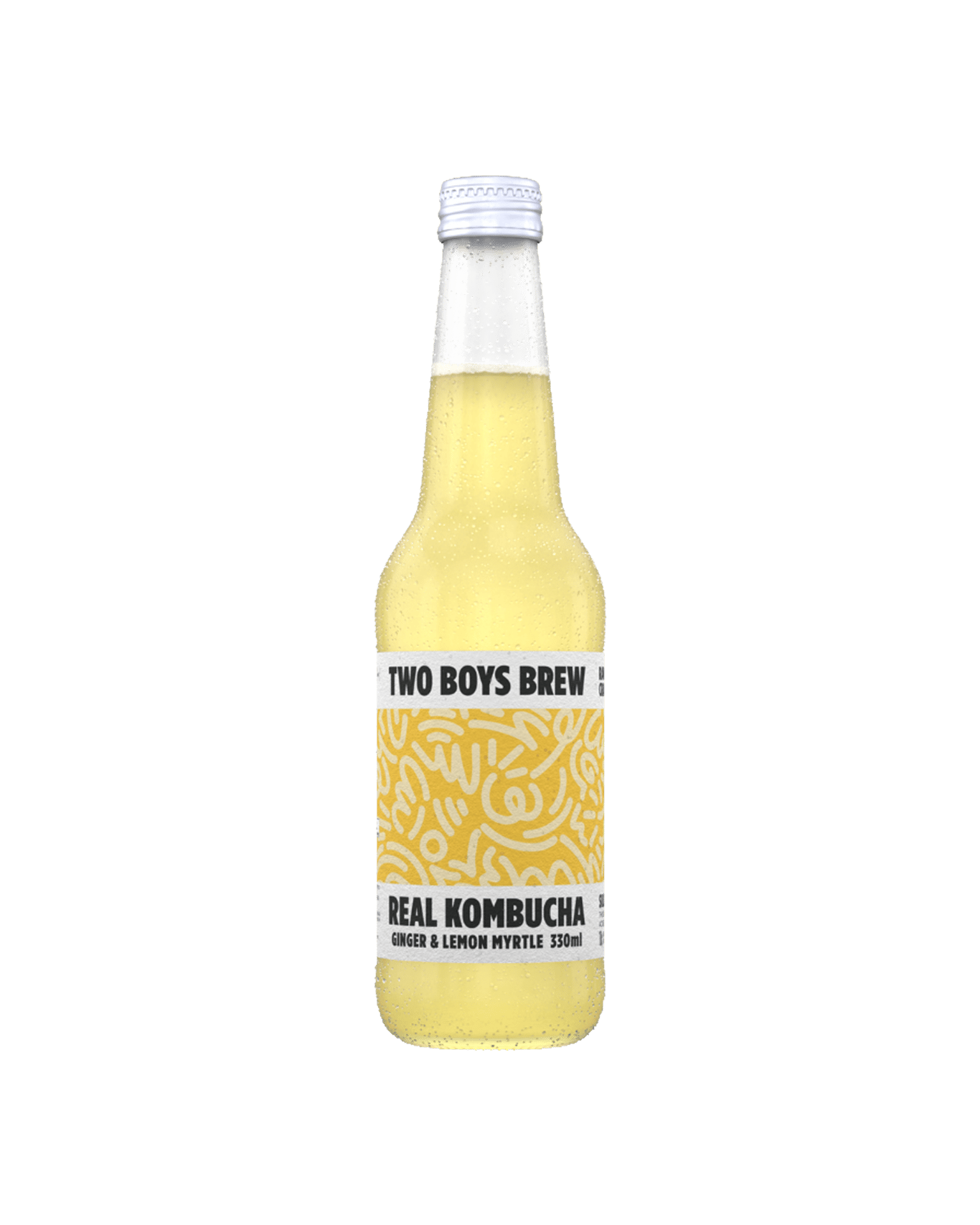 Buy Two Boys Brew Silk Road (ginger & Lemon Myrtle) Kombucha 330ml Online @Lowest Price