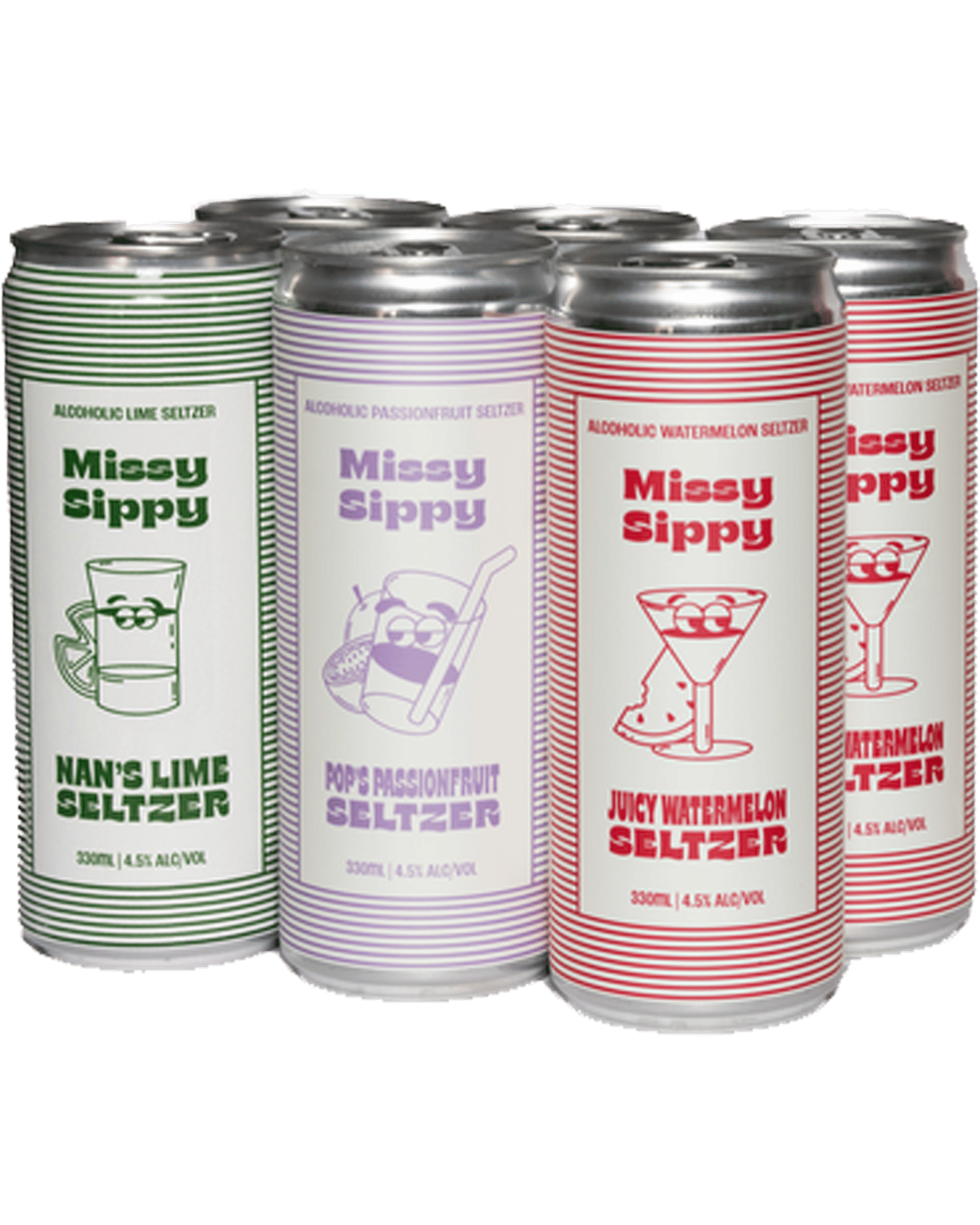 Buy Missy Sippy Mixed Flavour Seltzers 6 Pack Online @Lowest Price