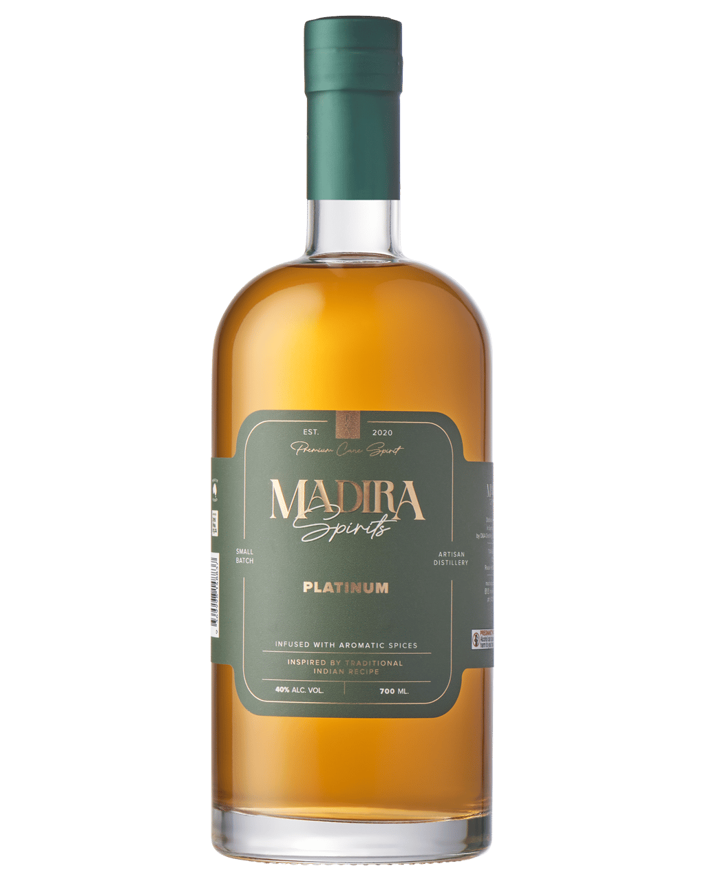 Buy Madira Platinum - Premium Spiced Cane Spirit 700ml Online @Lowest Price