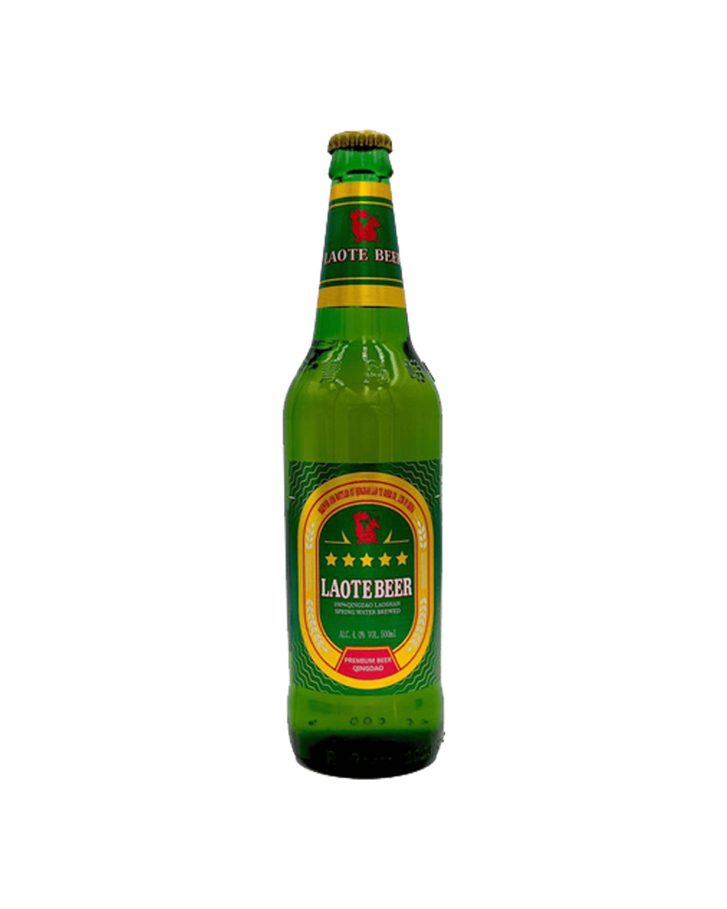 Buy Qingdao Laote Lager Beer 500ml Online @Lowest Price