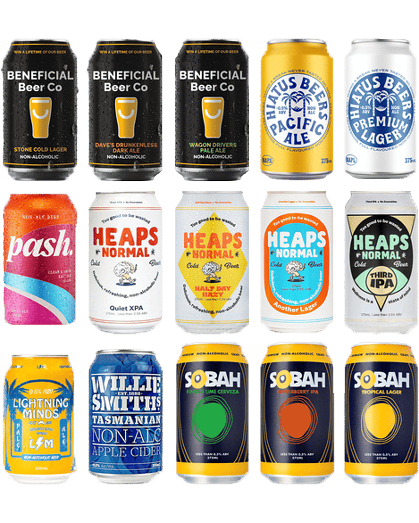 Buy Cheersbox Mixed Craft Non Alcoholic Beer And Cider Pack Online ...