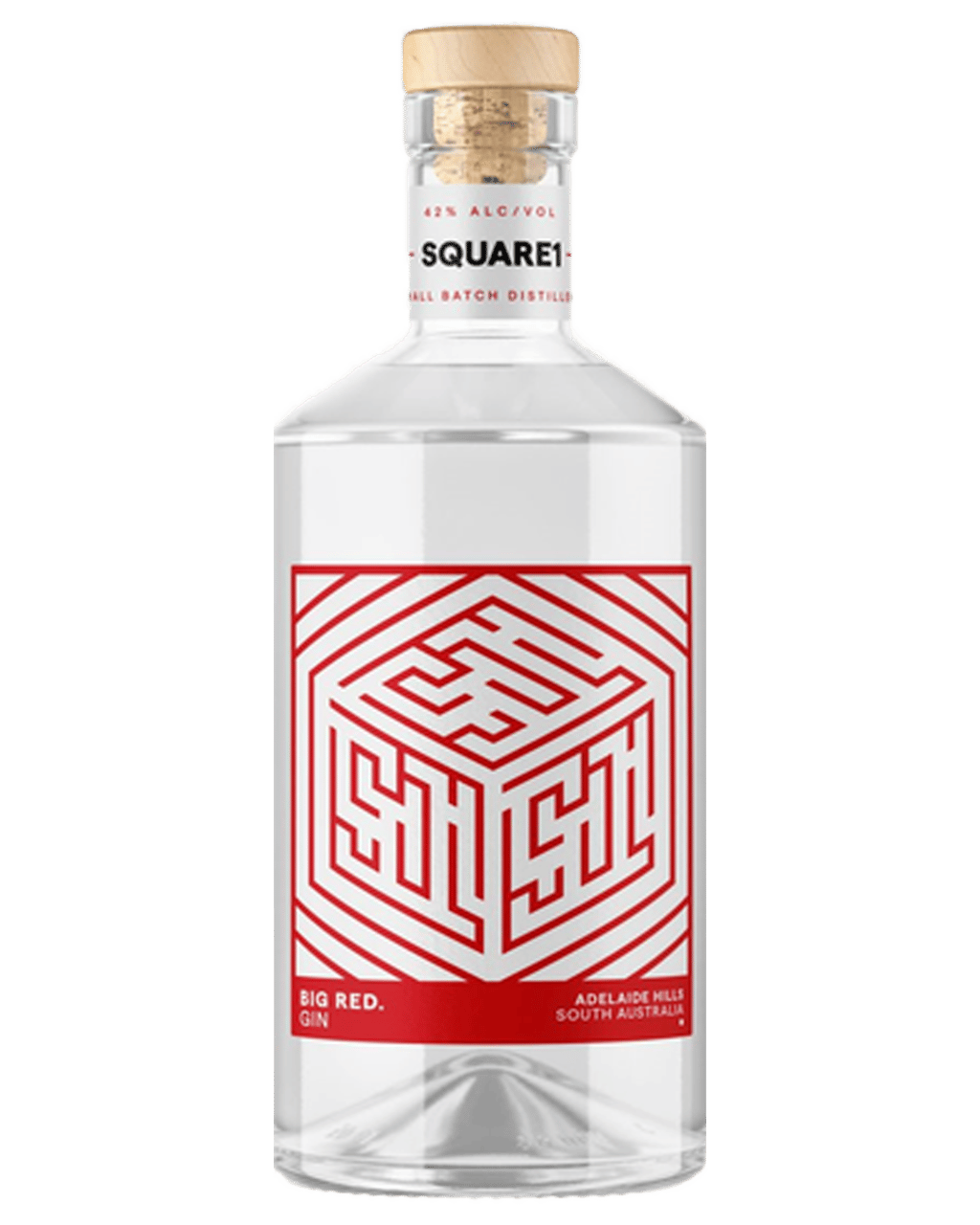 Buy Square 1 Big Red London Dry Gin 700ml Online @Lowest Price