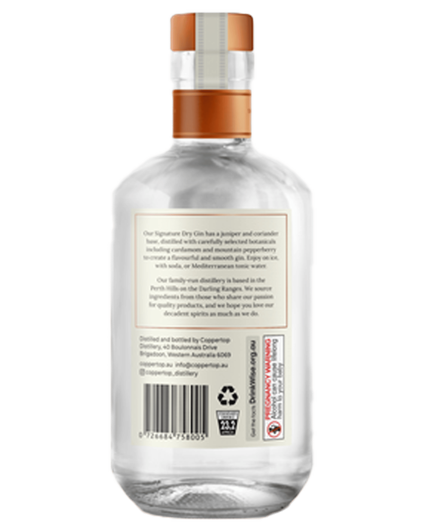 Buy Coppertop Distillery Signature Dry Gin 700ml Online @Lowest Price