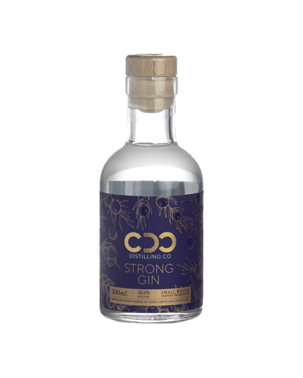 Buy Cdc Distilling Co Strong Gin 200ml Online @Lowest Price
