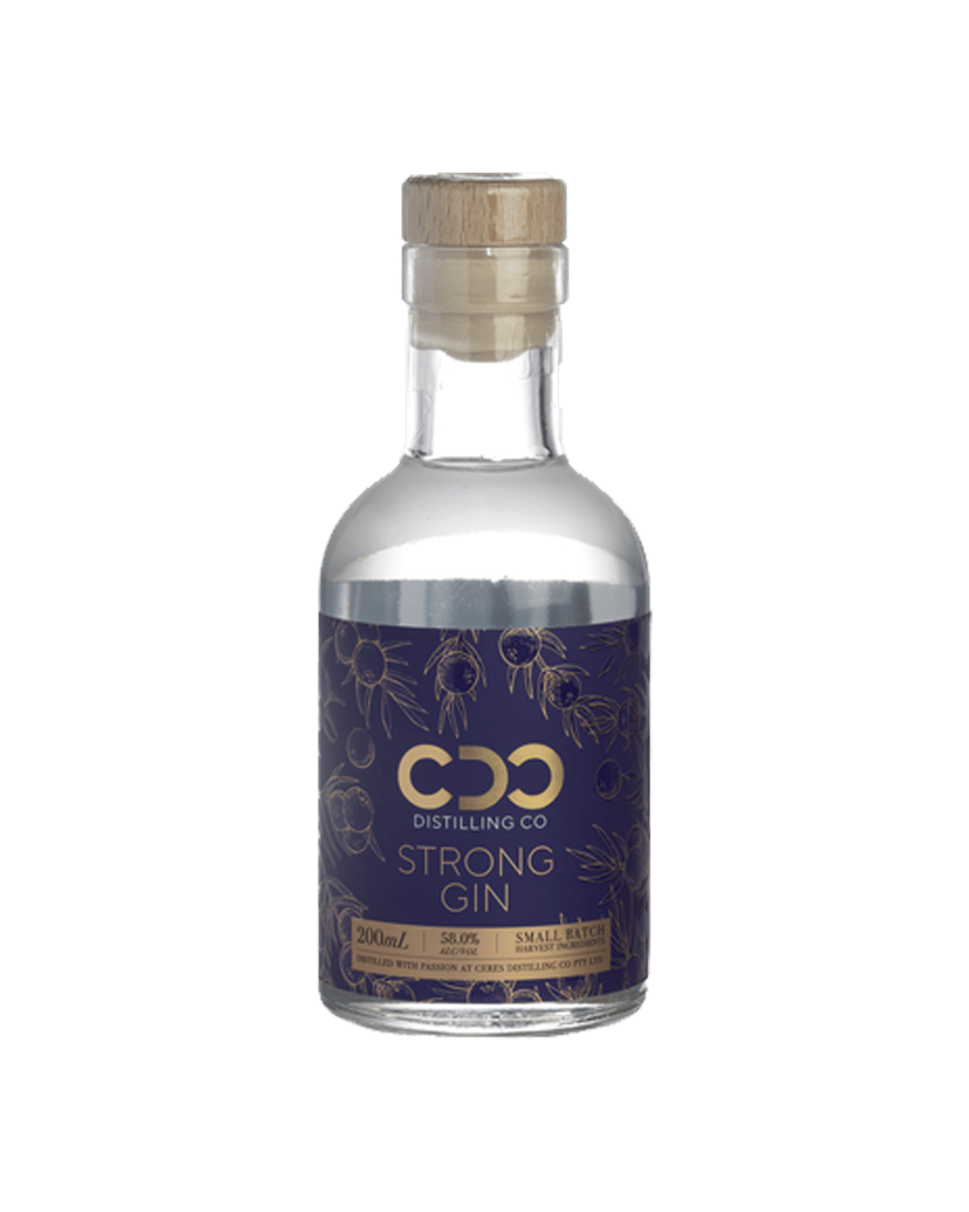 Buy Cdc Distilling Co Strong Gin 200ml Online @Lowest Price