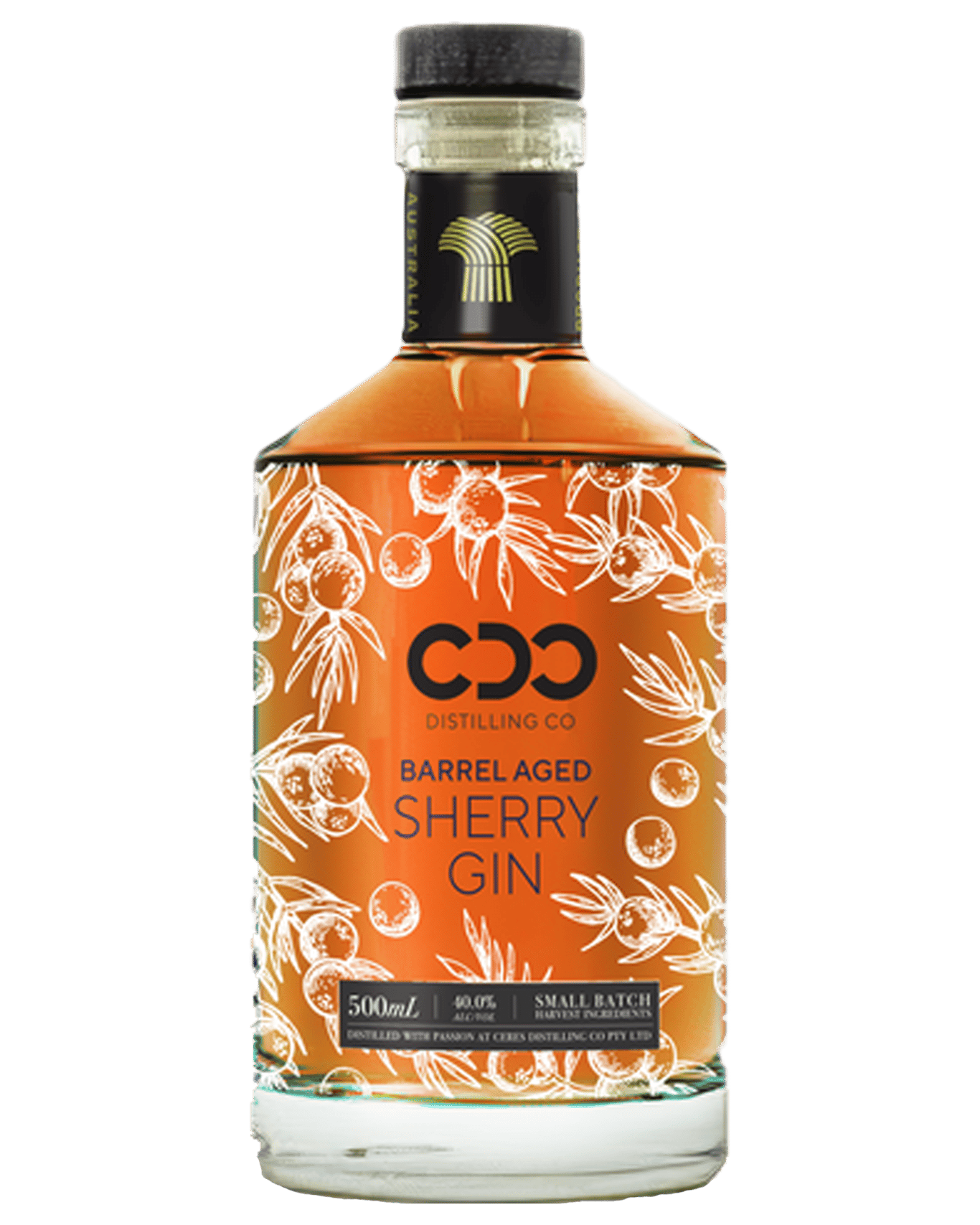 Buy Cdc Distilling Co Barrel Aged Sherry Gin 500ml Online @Lowest Price