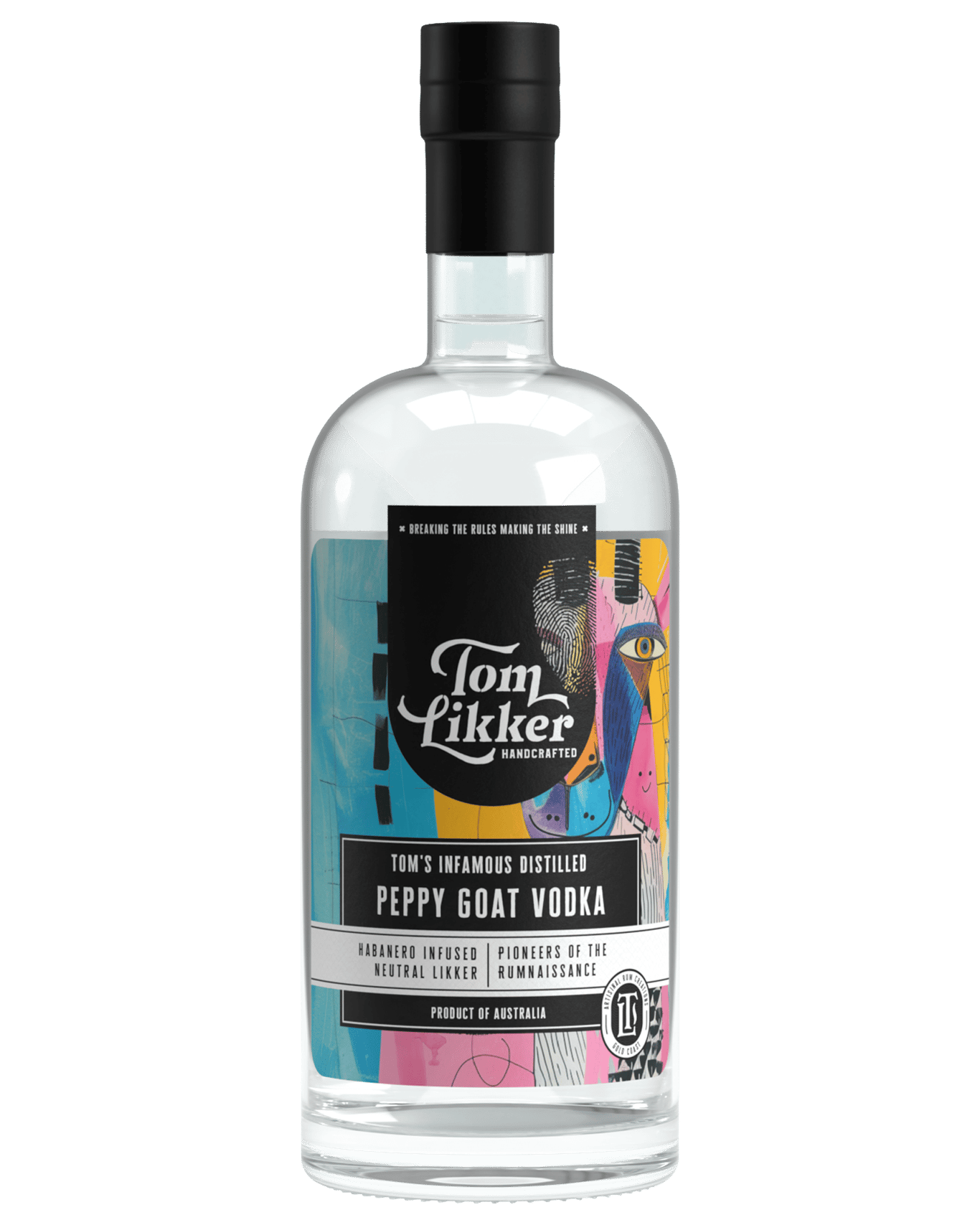 Buy Tom Likker The Peppy Goat Habanero Infused Vodka 700ml Online ...