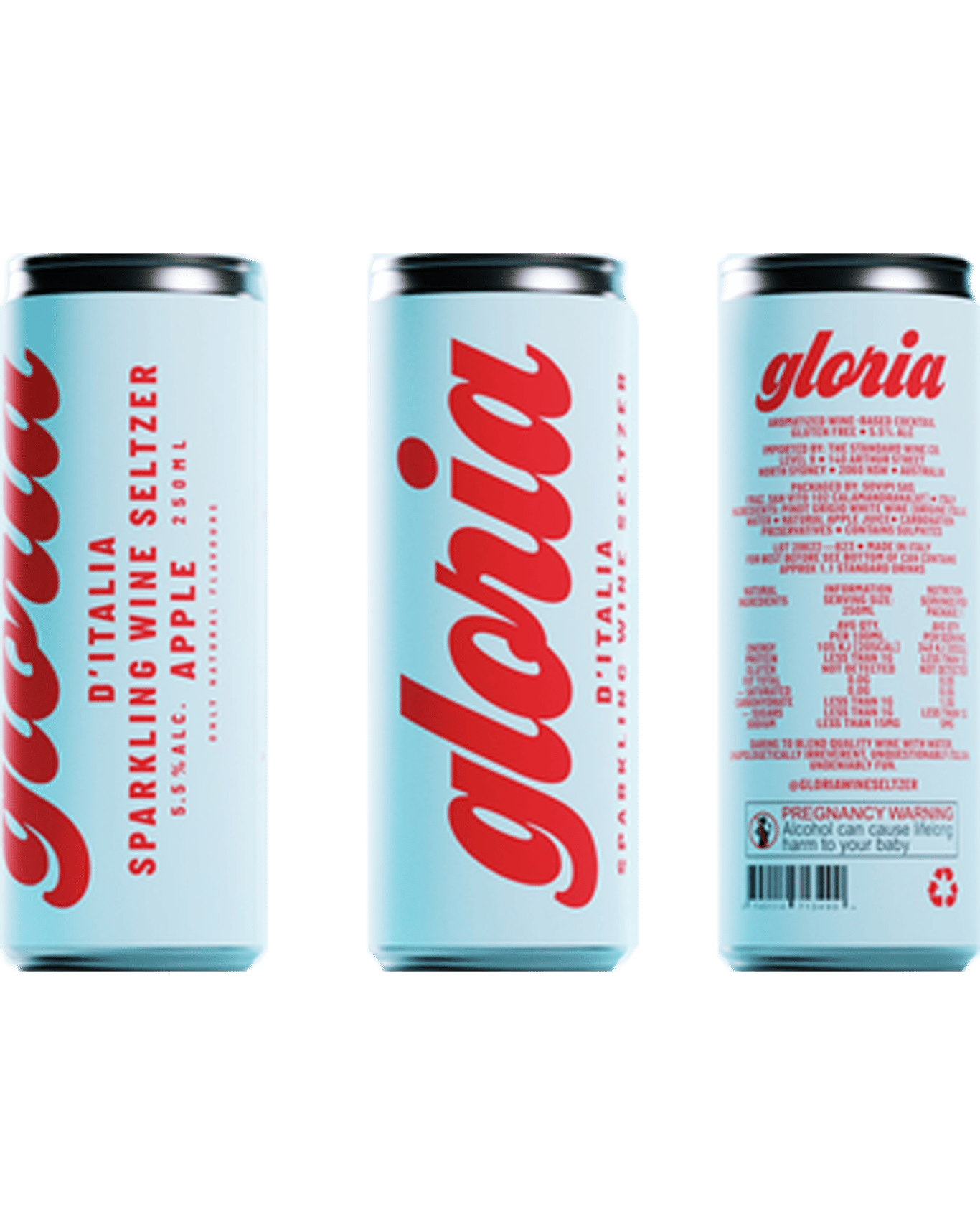 Buy Gloria D'italia Sparkling Wine Seltzer 250ml Online @Lowest Price