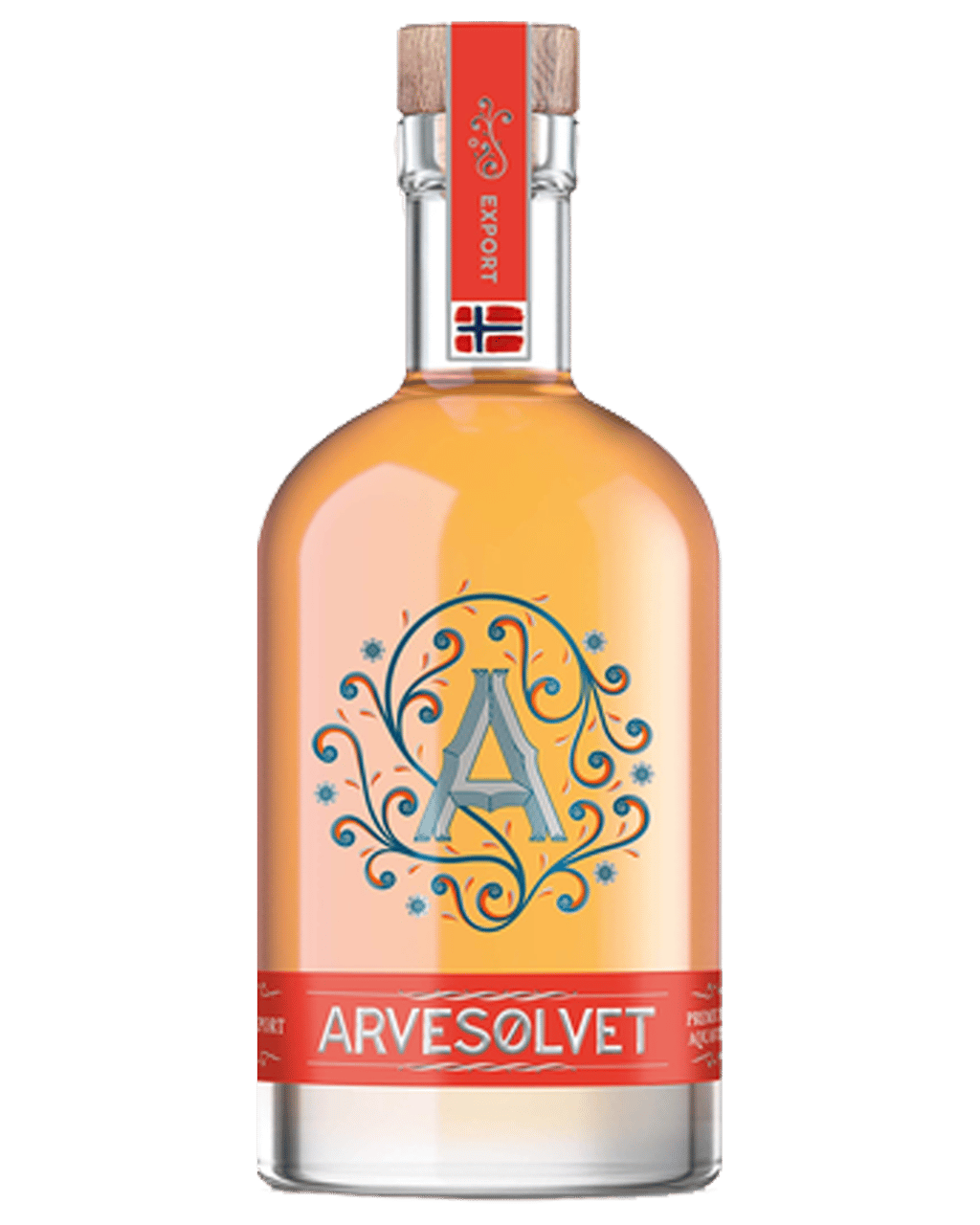 Buy Det Norske Bryggeri Arvesolvet Norwegian Aquavit 700ml Online ...