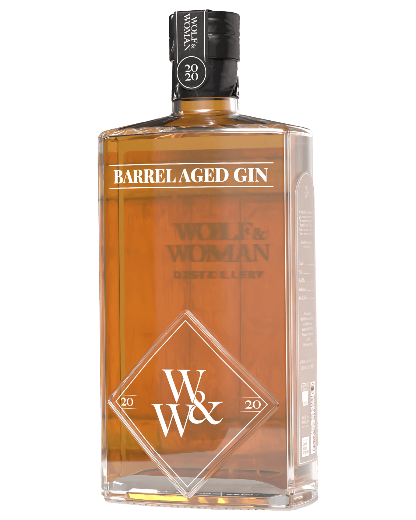 Buy Wolf And Woman Distillery Barrel Aged Gin 700ml Online @Lowest Price