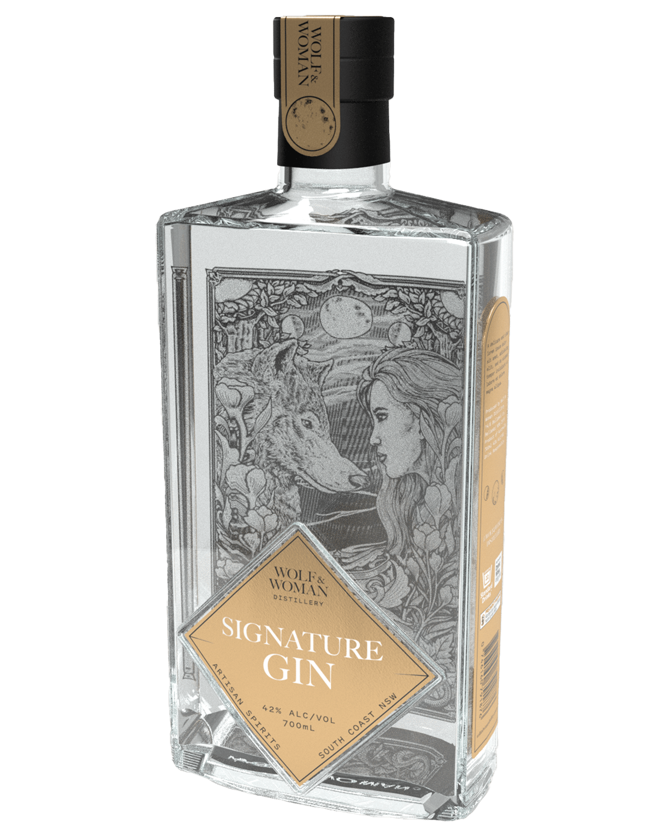 Buy Wolf And Woman Distillery Signature Gin 700ml Online @Lowest Price