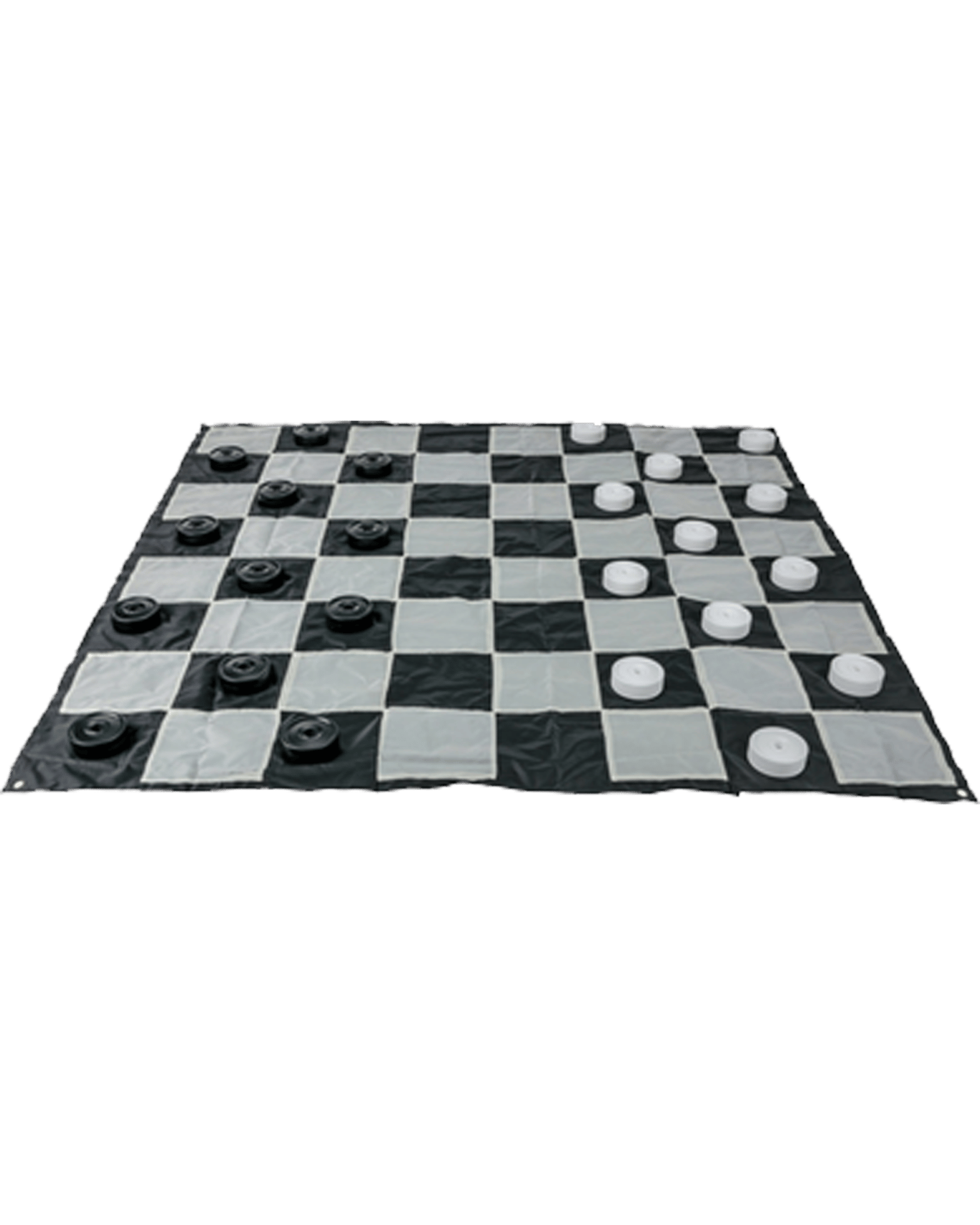 Buy Jenjo Games Giant Size Plastic Outdoor Checkers Game Set W/mat 1 ...