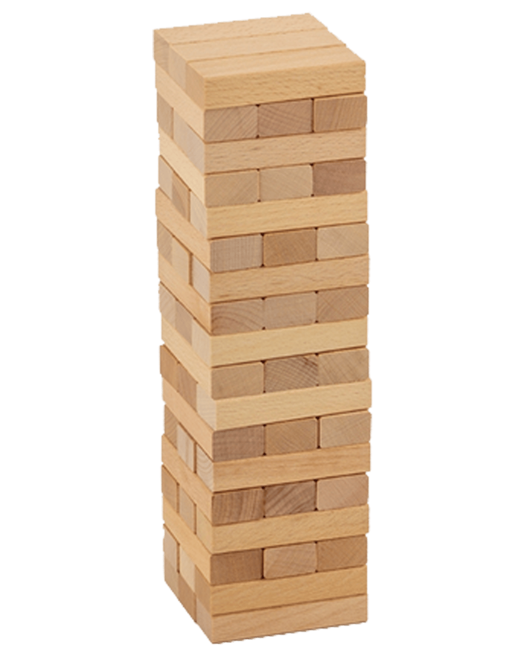 Buy Jenjo Games 54 Piece Mini Jenjo Outdoor Wooden Block Game 27cm ...