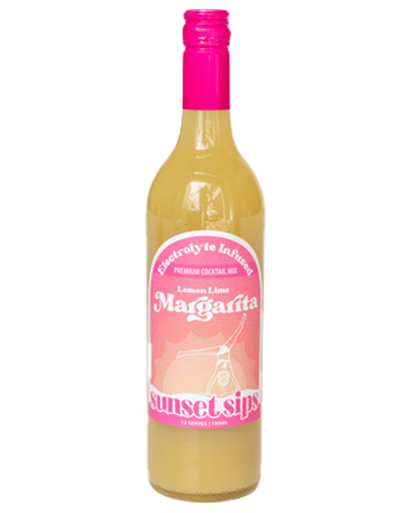 Buy Sunset Sips Electrolyte Infused Margarita Mix Lemon Lime 750ml ...