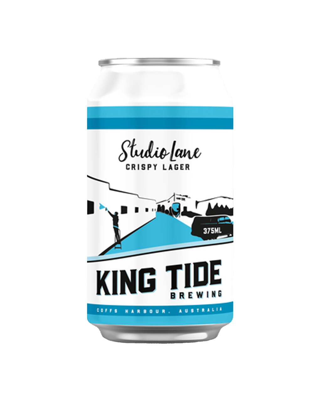 Buy King Tide Brewing Studio Lane Crispy Lager 375ml Online @Lowest Price