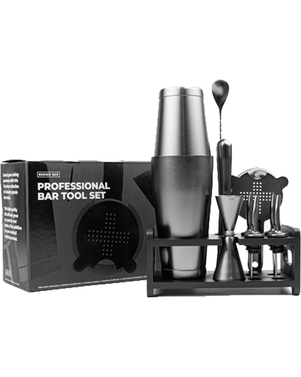 Buy Budgie Bottled Cocktails Professional Bar Tool Set Online @Lowest Price