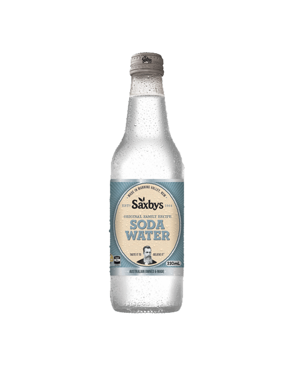 Buy Saxbys Soda Water 330ml Online (Low Prices) from Dan Murphy's