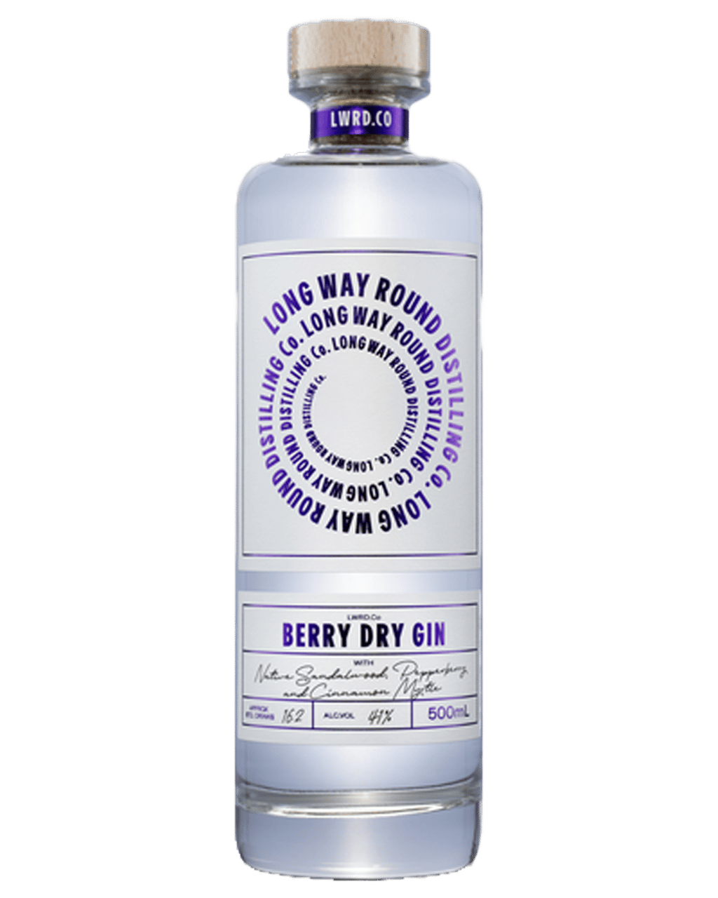 Buy Long Way Round Distilling Co Berry Dry Gin 500ml Online @Lowest Price