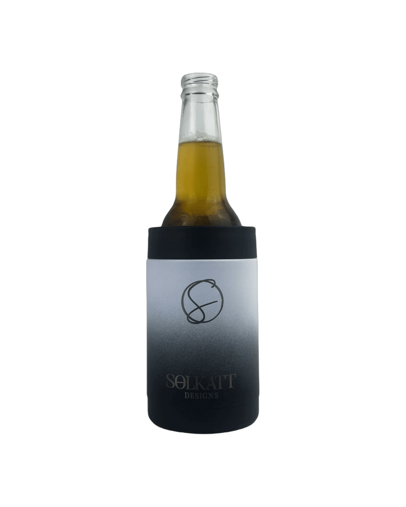 Buy Solkatt Designs Midnight Black Ombre Insulated Stubby Cooler Online ...