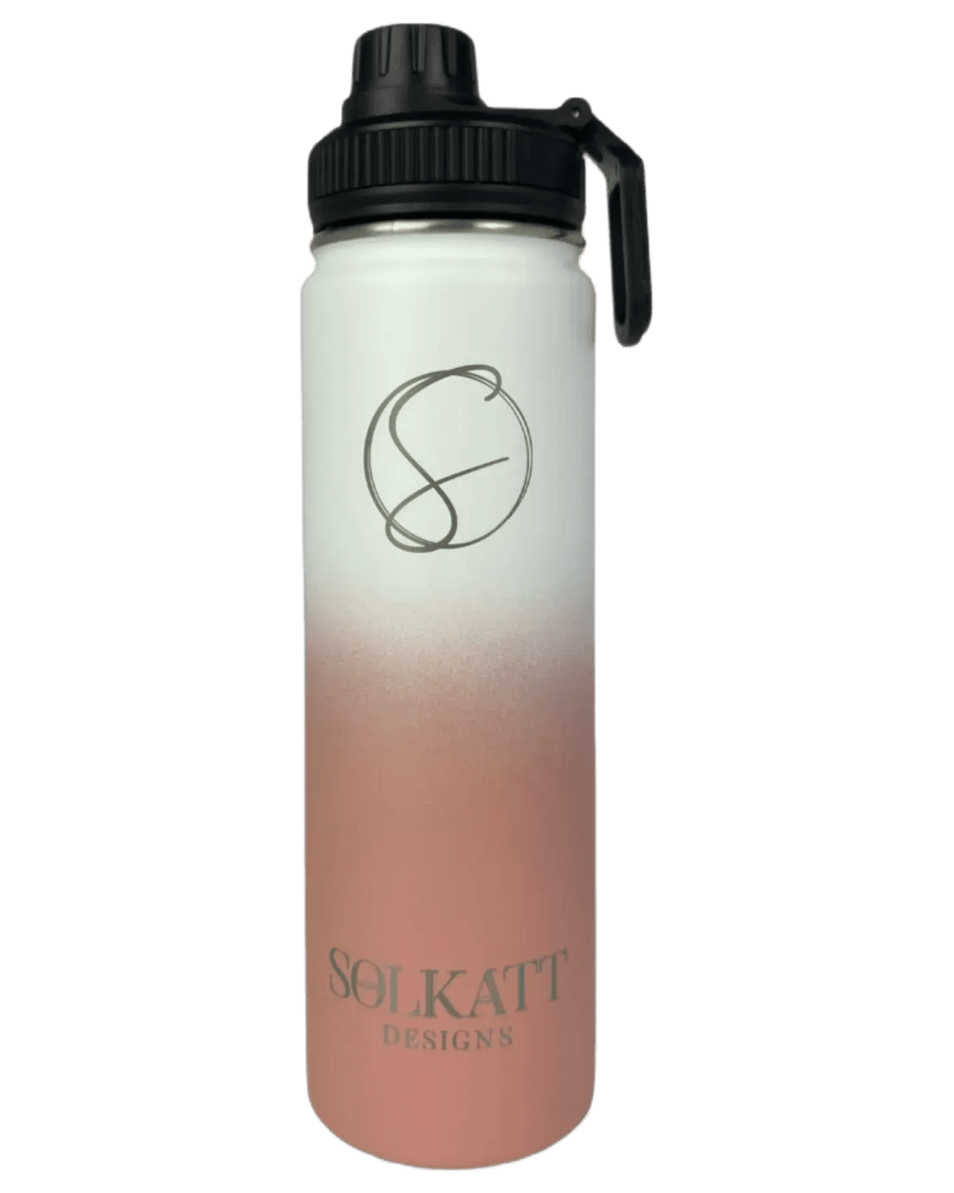 Buy Solkatt Designs Coral Pink Insulated Water Bottle Small Gulp 650ml ...