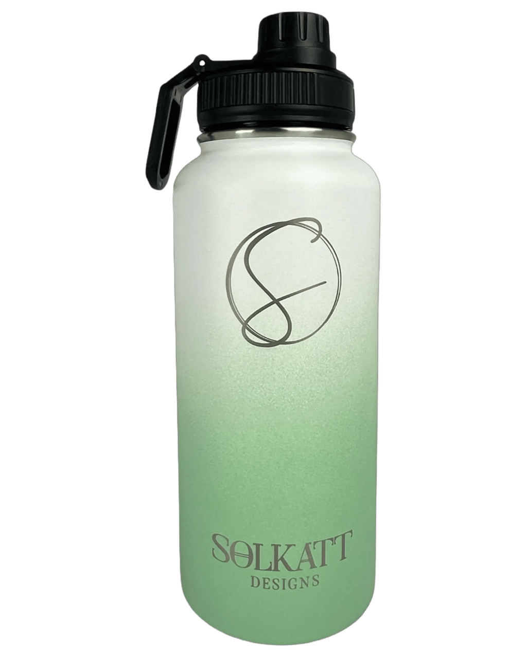 Buy Solkatt Designs Pastel Green Insulated Water Bottle Small Gulp ...