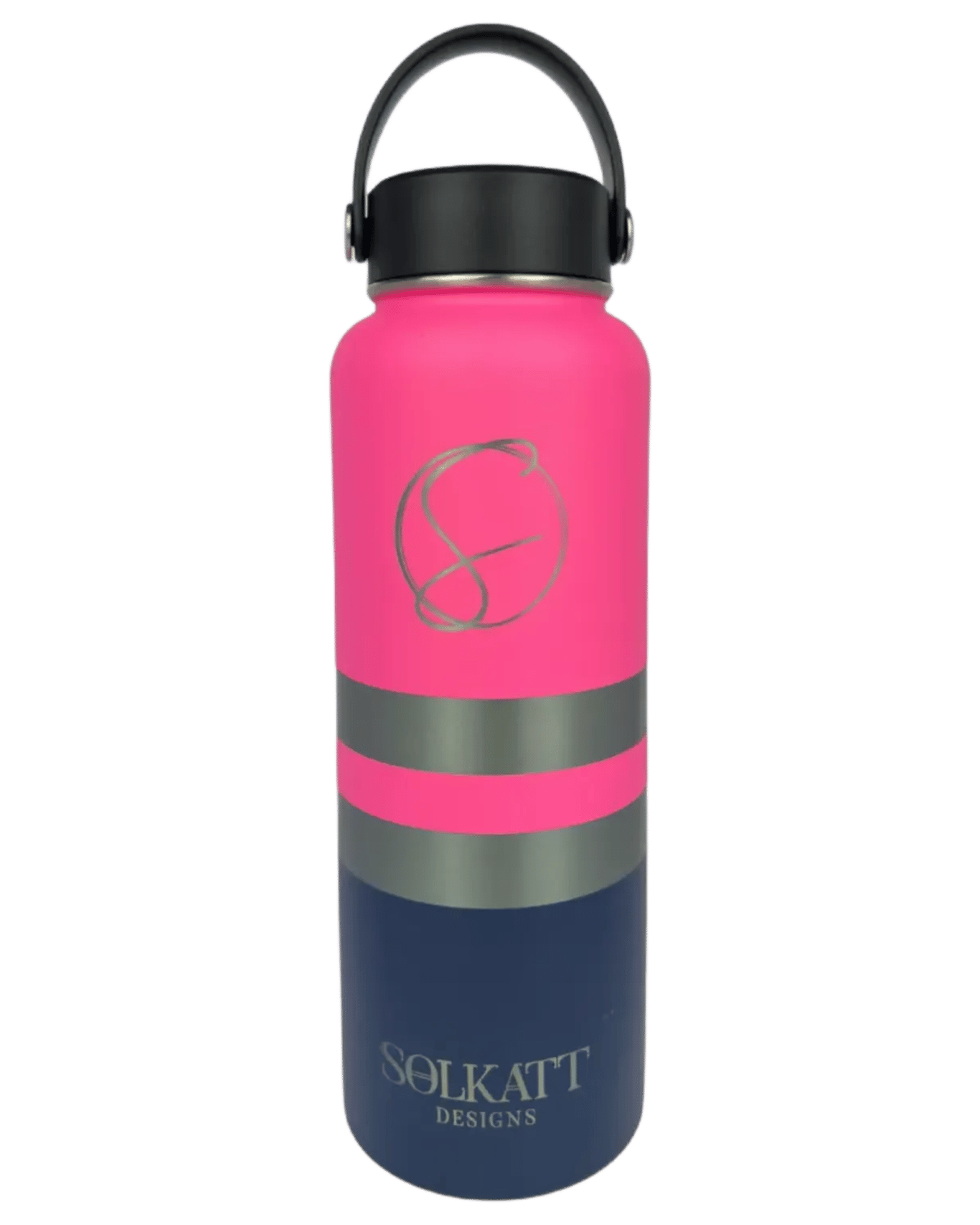 Buy Solkatt Designs Plastered Pink Insulated Tradie Water Bottle - Wide ...