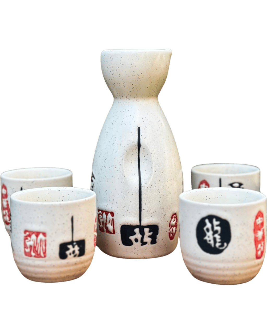 Buy Solkatt Designs Traditional Japanese Ceramic Sake Set Online ...
