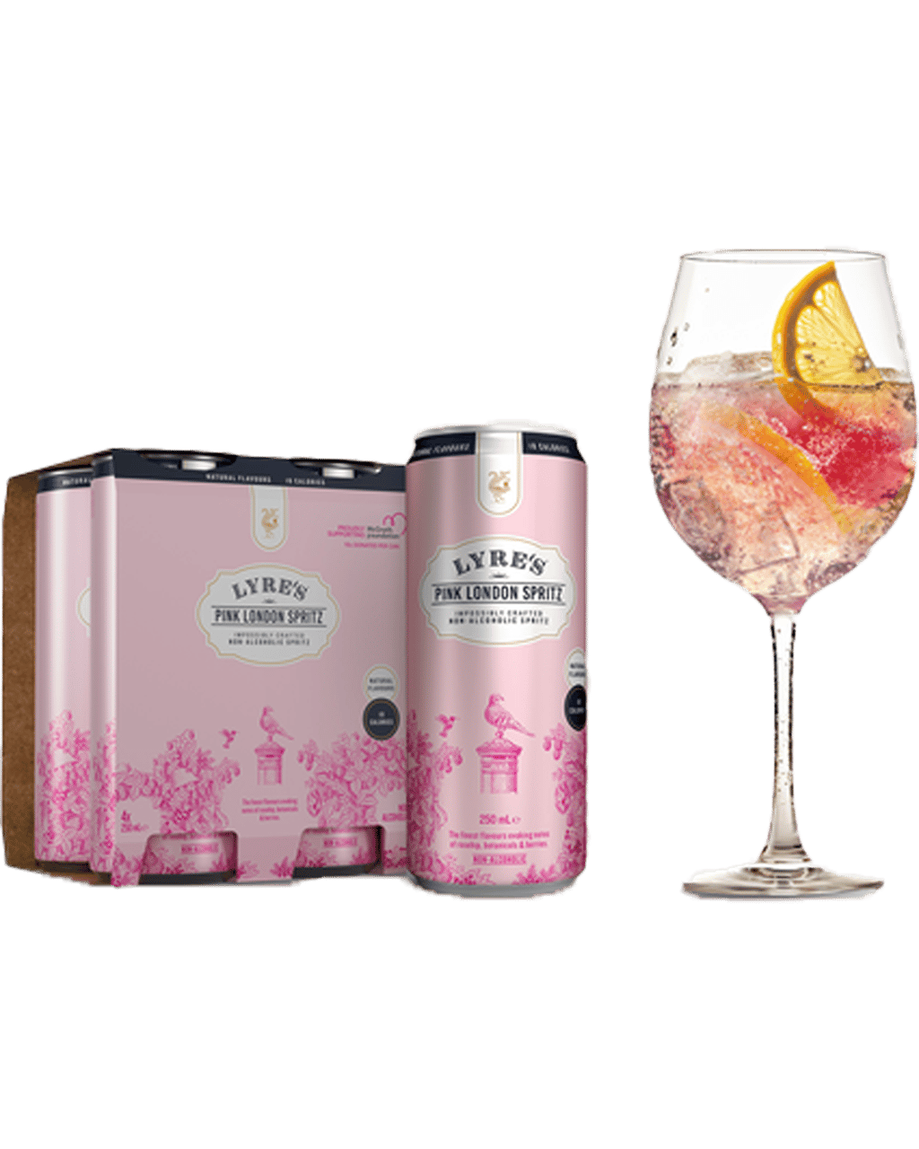 Buy Lyres Pink London Spritz Rtd 250ml Online @Lowest Price