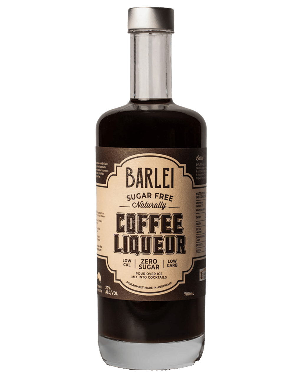 Buy Barlei Sugar Free Coffee Liqueur 700ml Online @Lowest Price