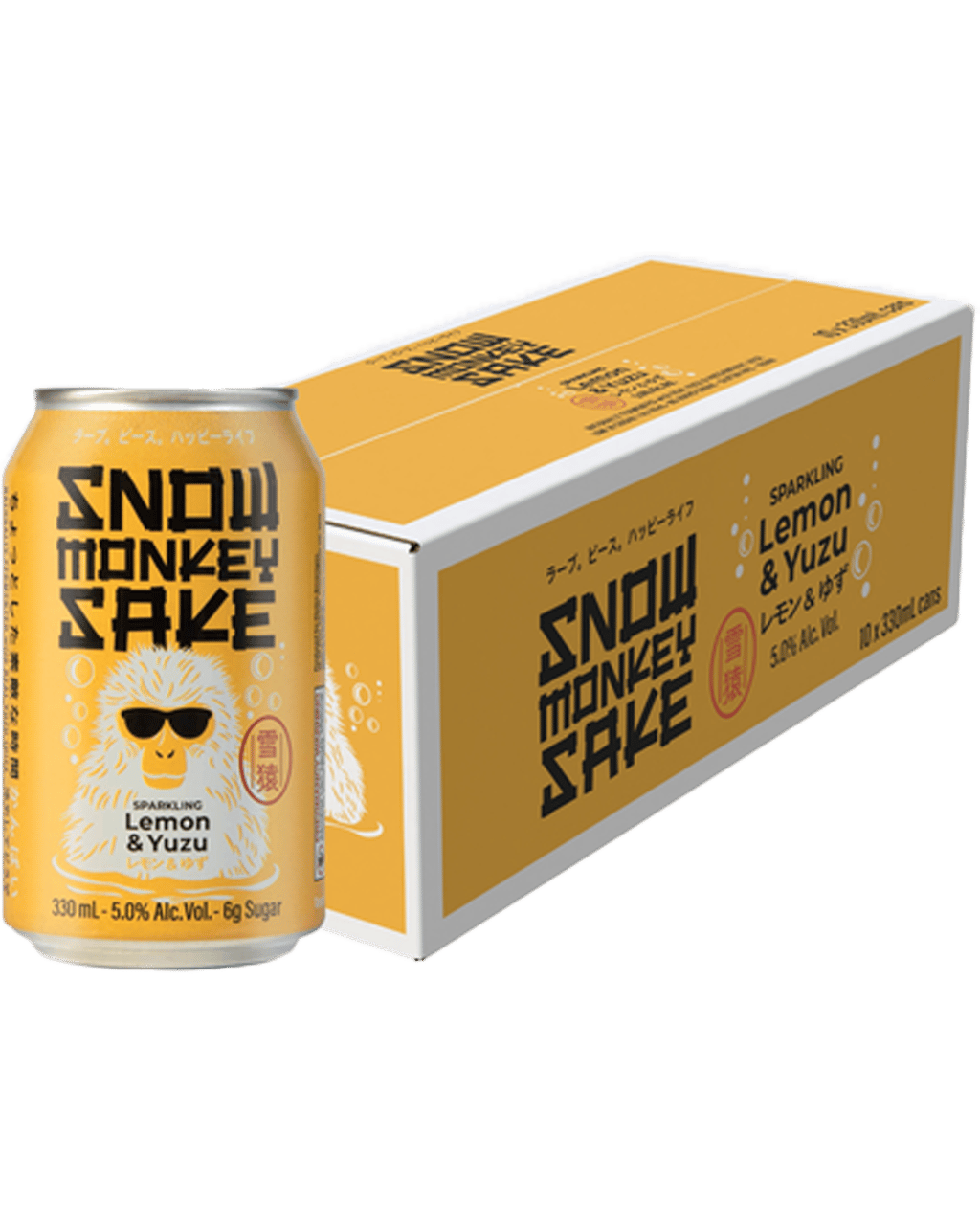 Buy Snow Monkey Sake Lemon & Yuzu 330ml Online @Lowest Price