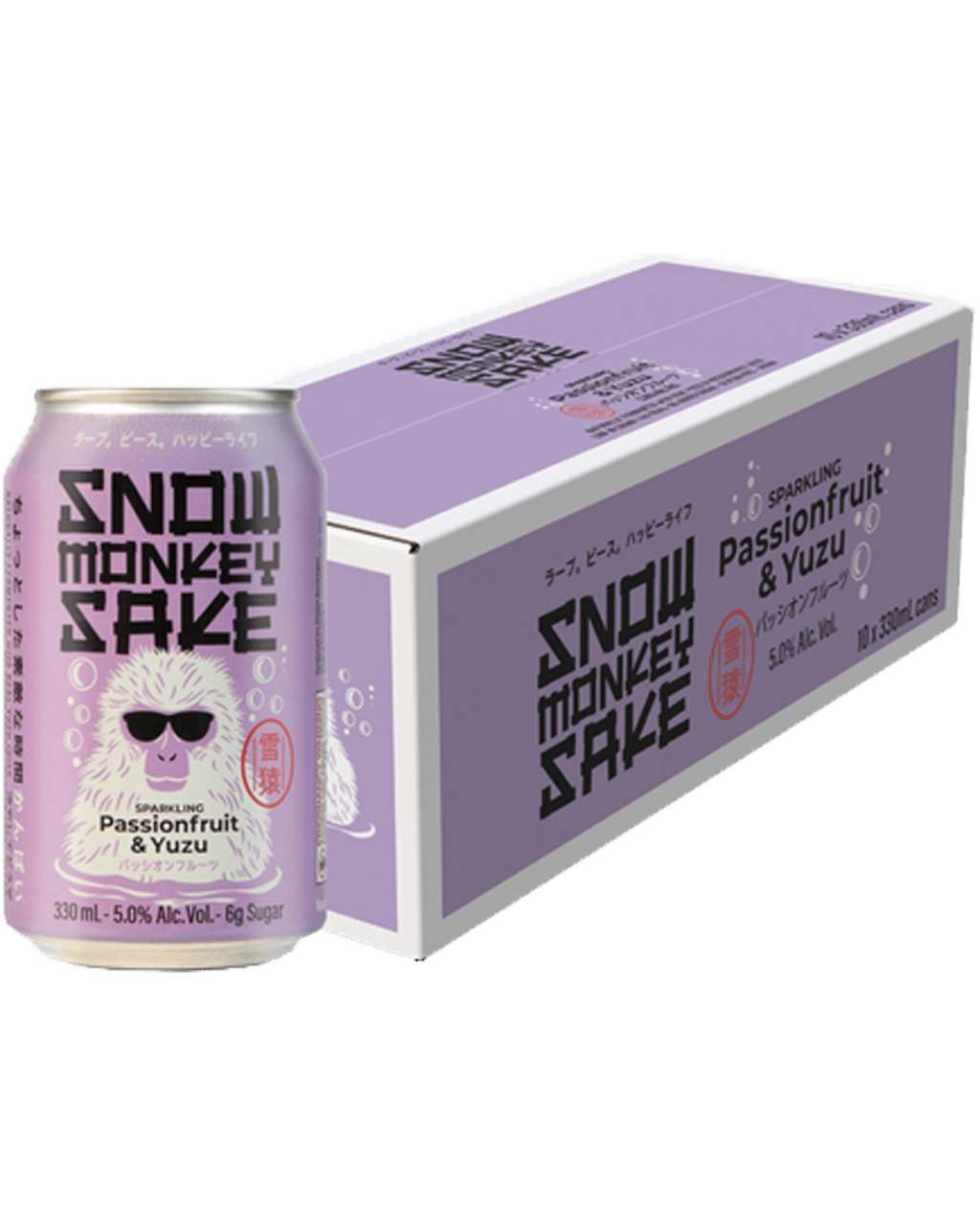 Buy Snow Monkey Sake Passionfruit & Yuzu 330ml Online @Lowest Price