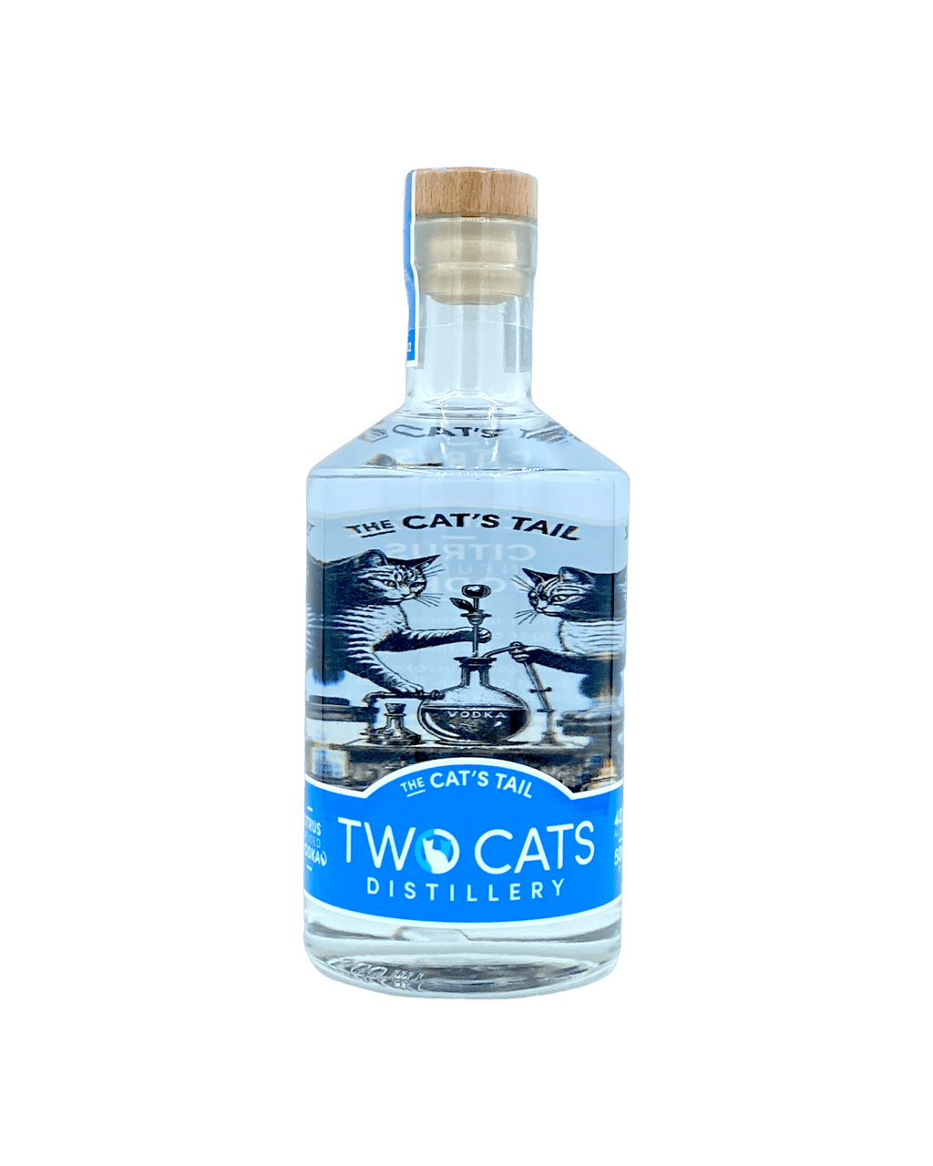 Buy Two Cats Distillery The Cat's Tail Citrus Infused Vodka 500ml ...
